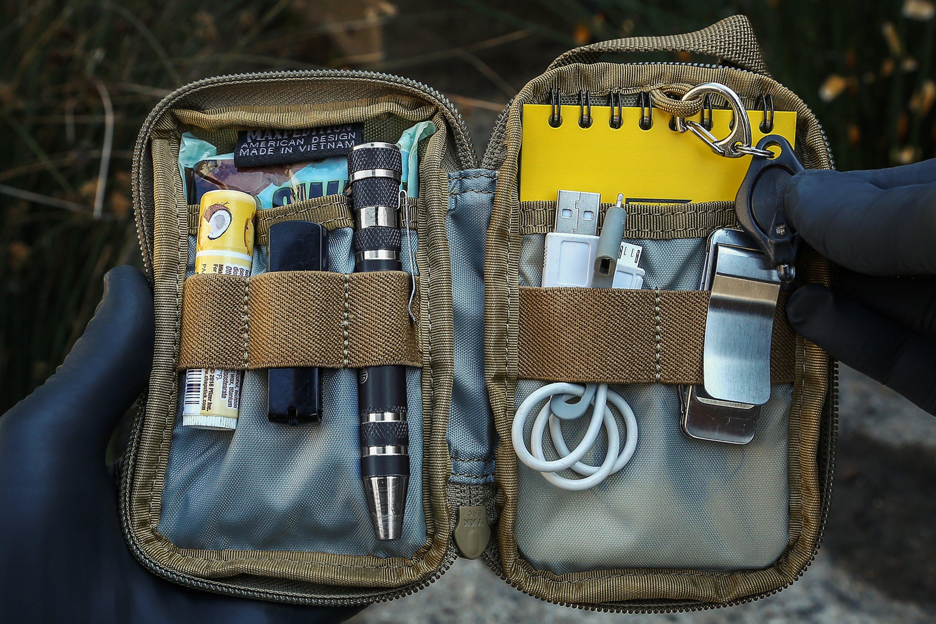 Maxpedition 0262K Micro Pocket Organizer pouch, kaki | Voordelig kopen ...