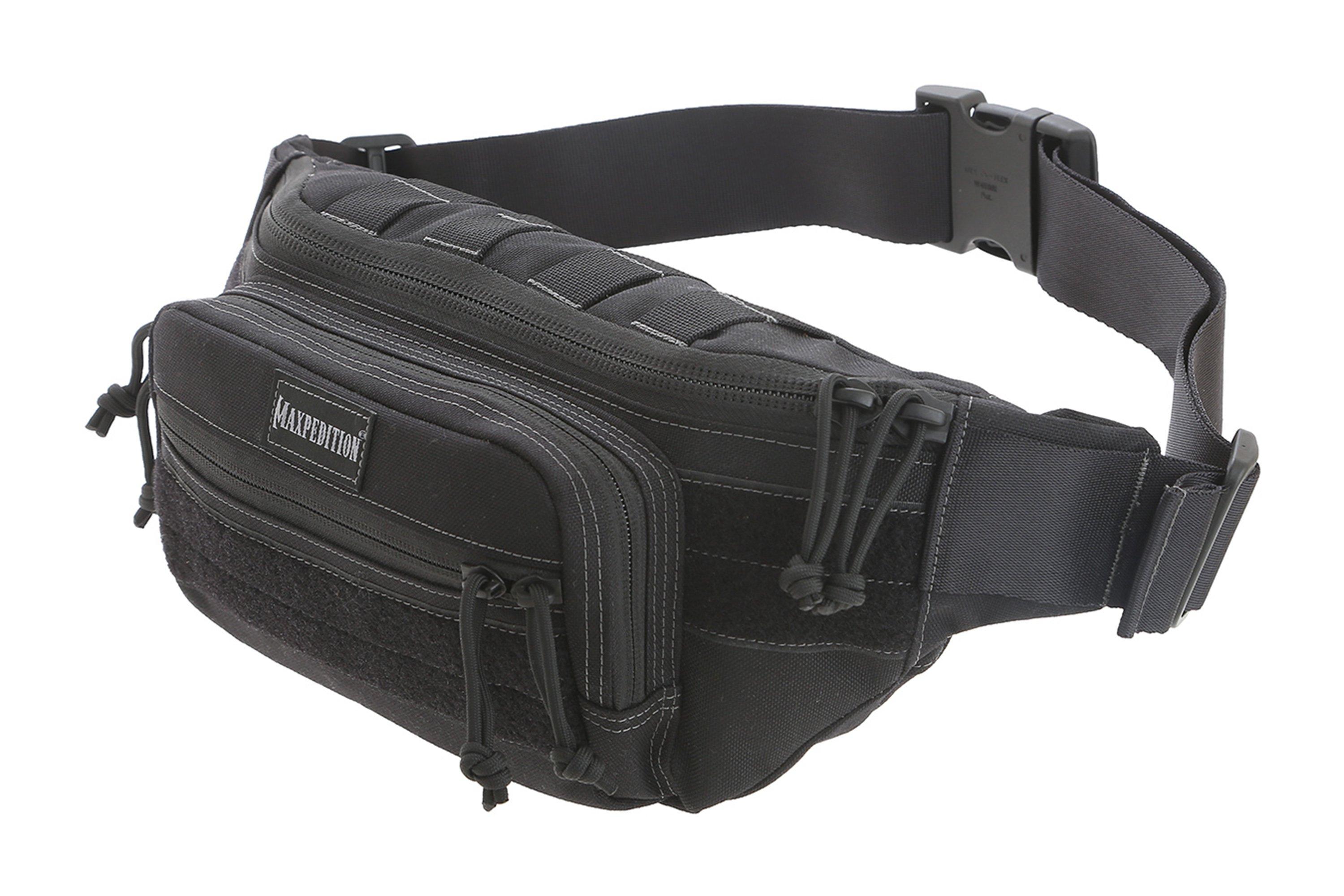 Maxpedition Keystone Versipack MX0456B black, hip bag | Advantageously ...