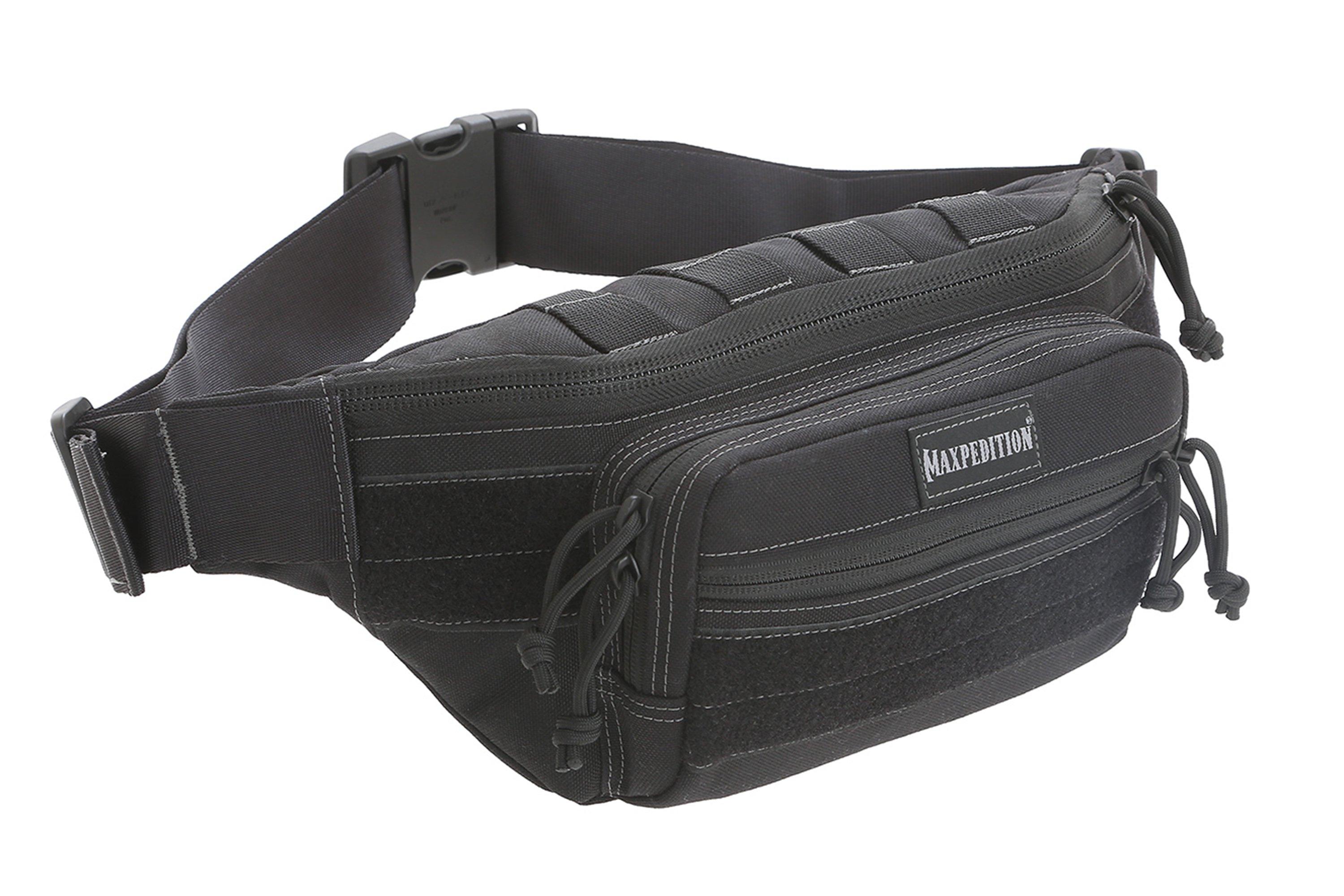 Maxpedition Keystone Versipack MX0456B black, hip bag | Advantageously ...