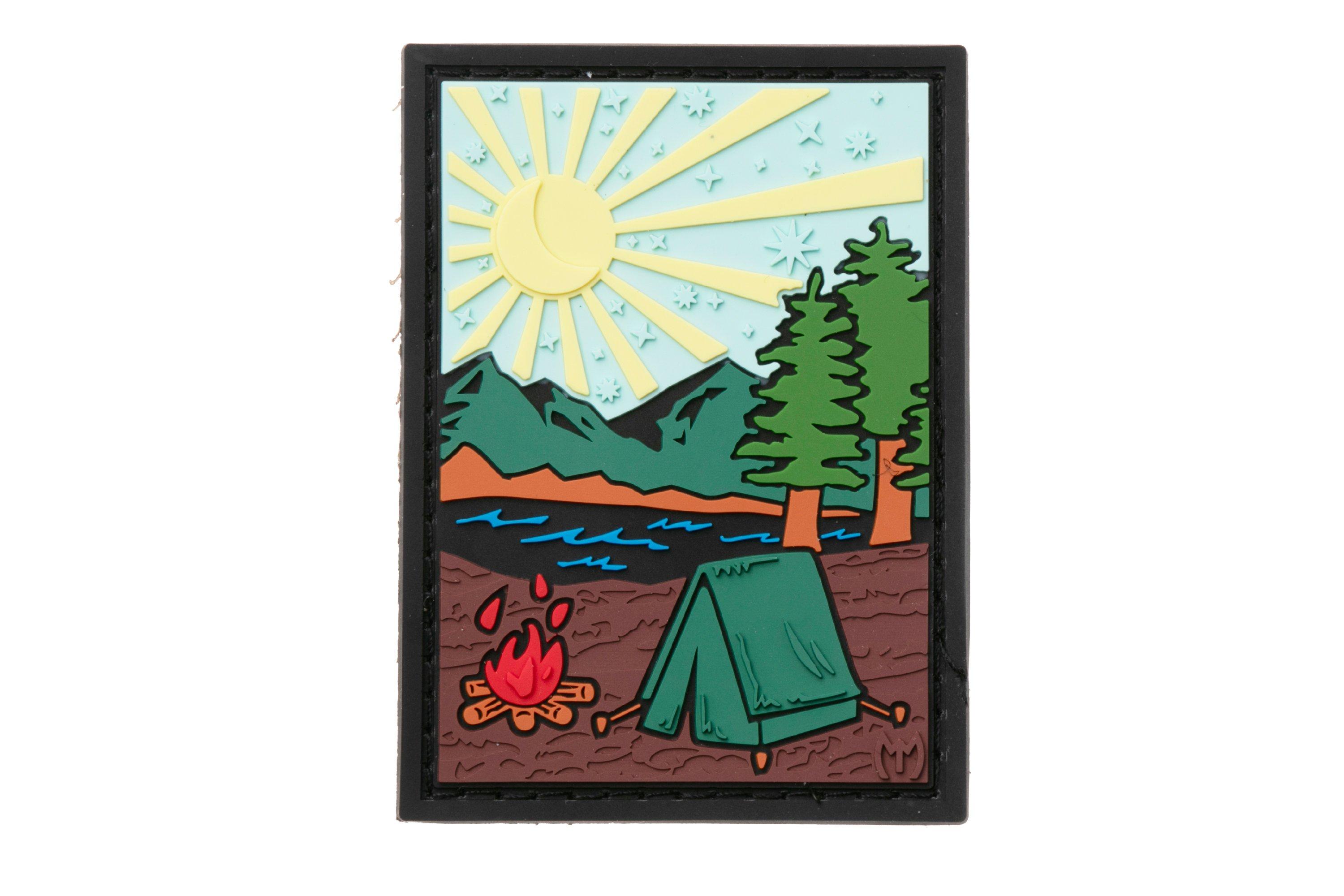 Maxpedition CAMPC Outdoor Camp 3D Morale Patch FULL COLOUR, patch ...