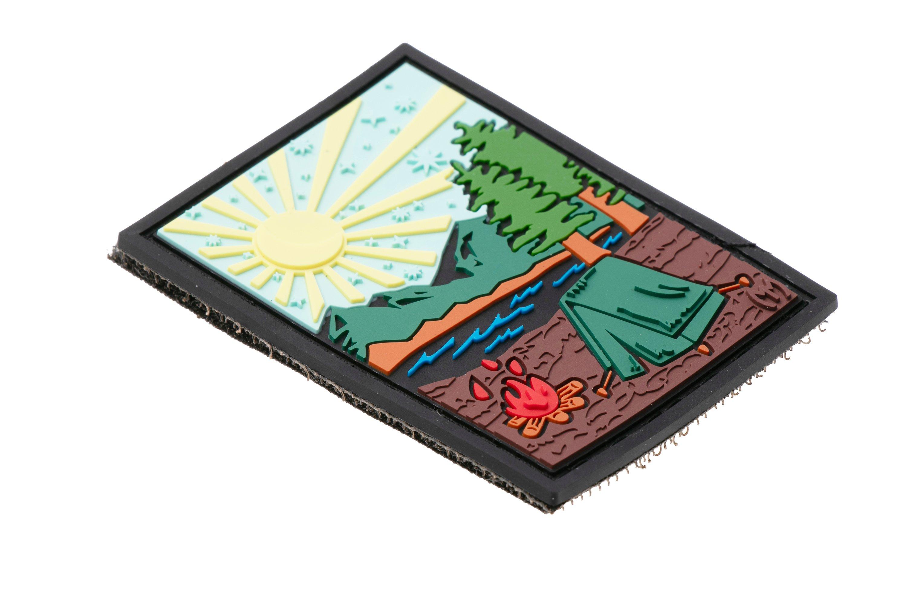 Maxpedition CAMPC Outdoor Camp 3D Morale Patch FULL COLOUR, patch ...