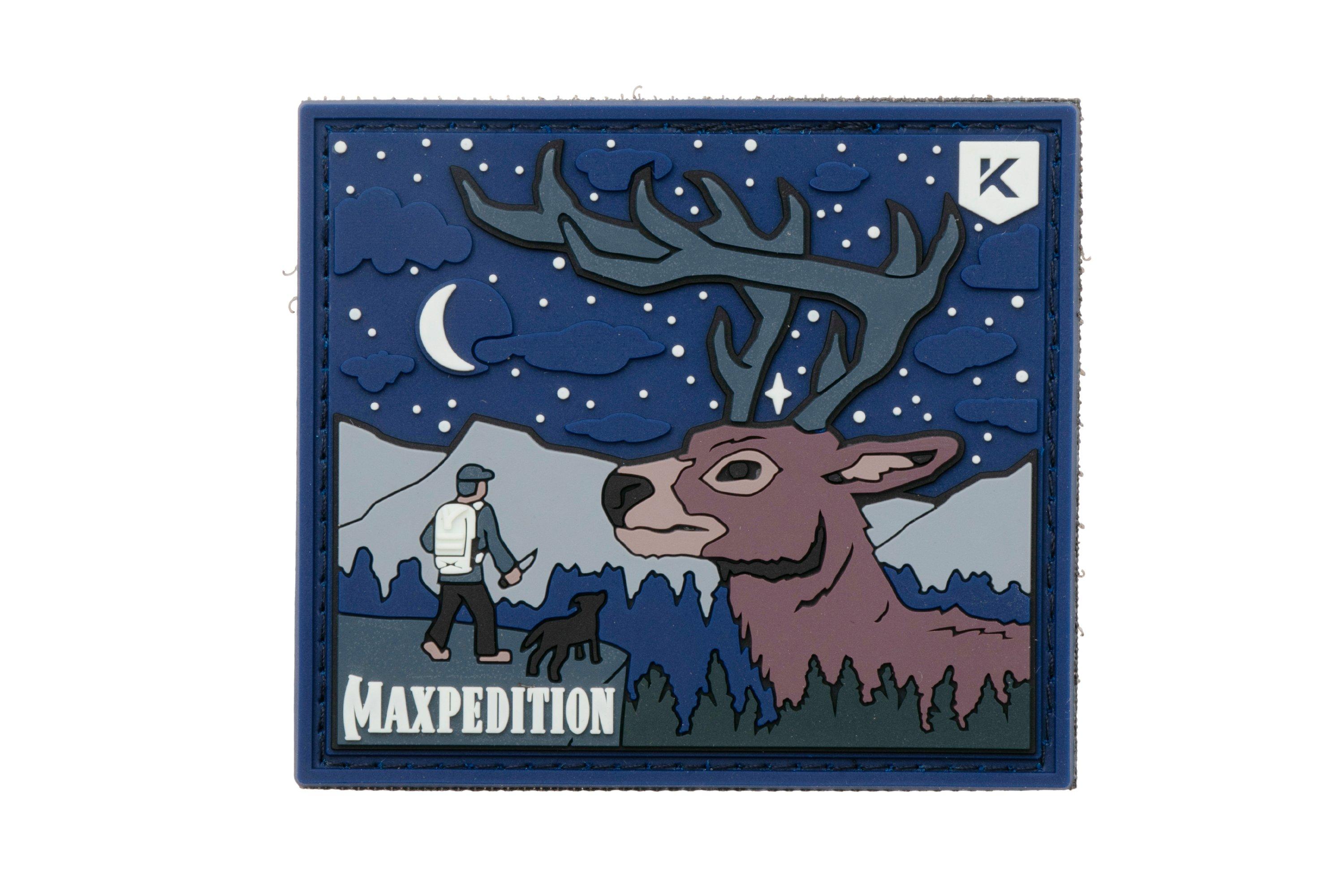 Maxpedition HBRTN Hubertus 3D Morale Patch GLOW, Patch, Knivesandtools Exclusive | Günstiger ...