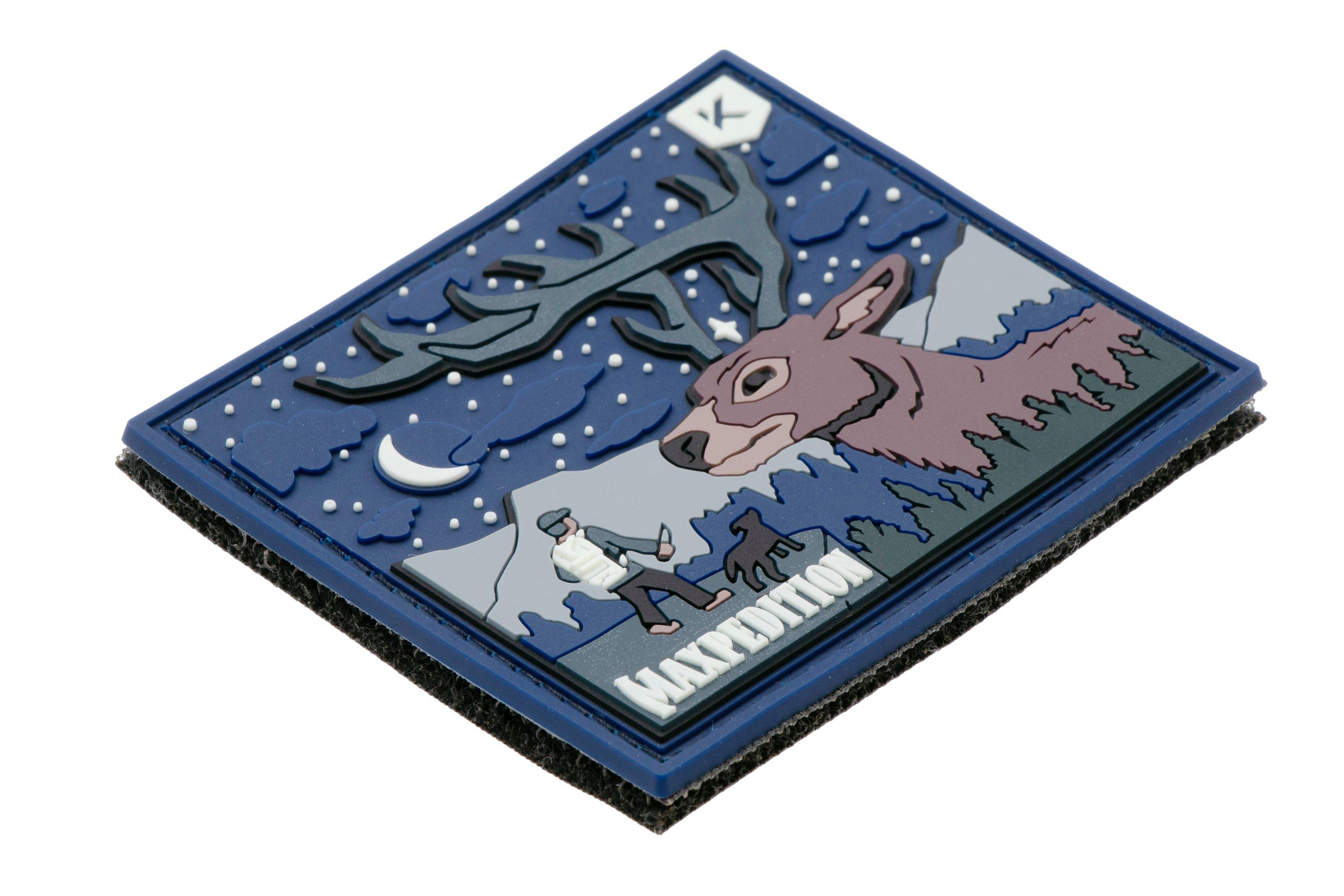 Maxpedition HBRTN Hubertus 3D Morale Patch GLOW, patch, Knivesandtools ...