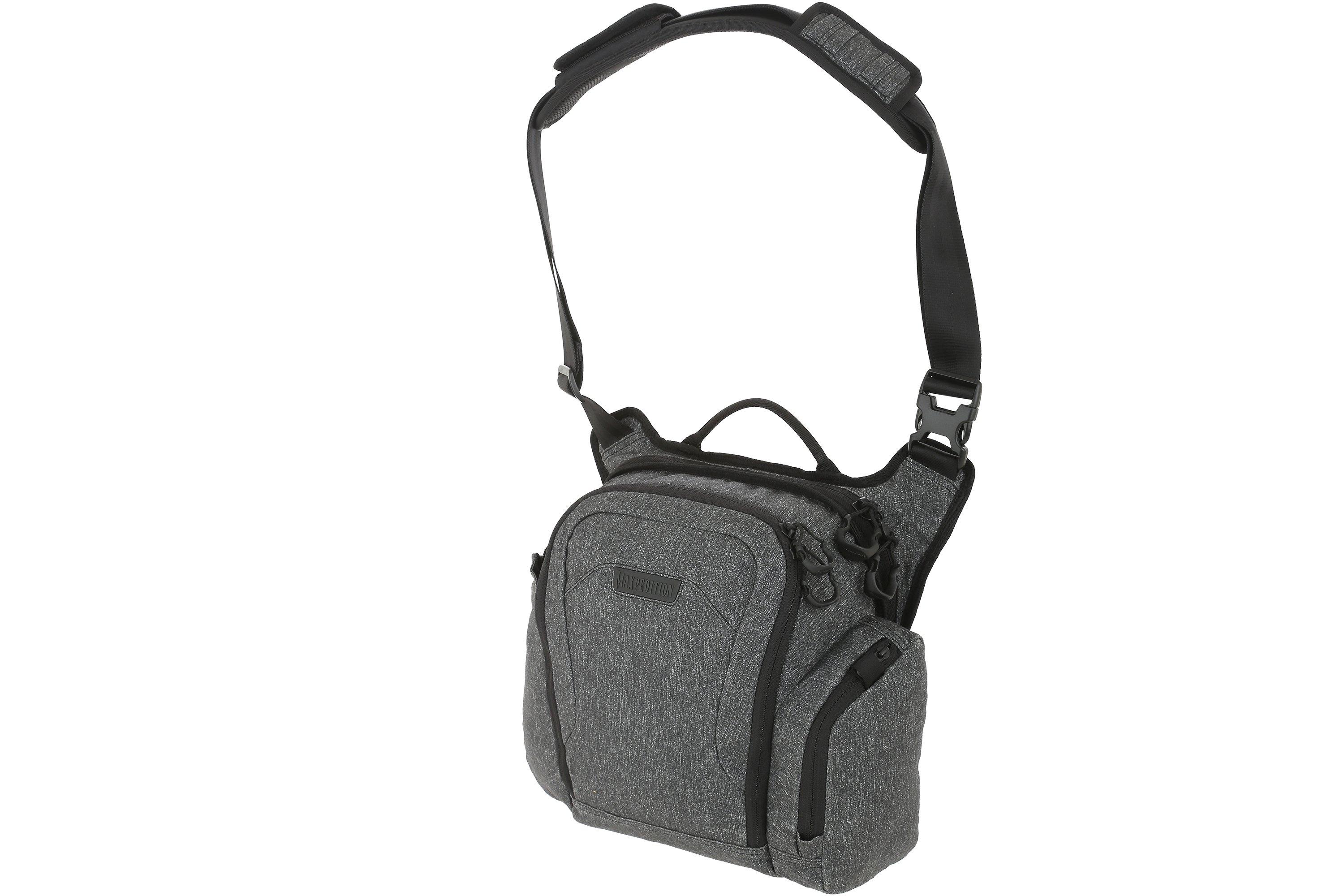 Maxpedition Entity Crossbody Bag Small, 9 litre, Charcoal, NTTCBSCH ...