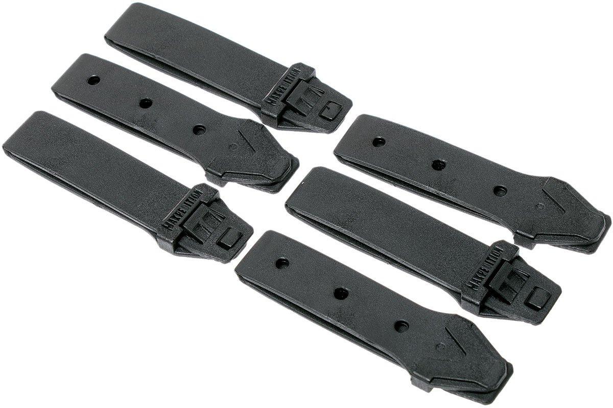 Maxpedition TacTie PJC3BLK Polymer Joining Clips AGR MOLLE-clips, six ...