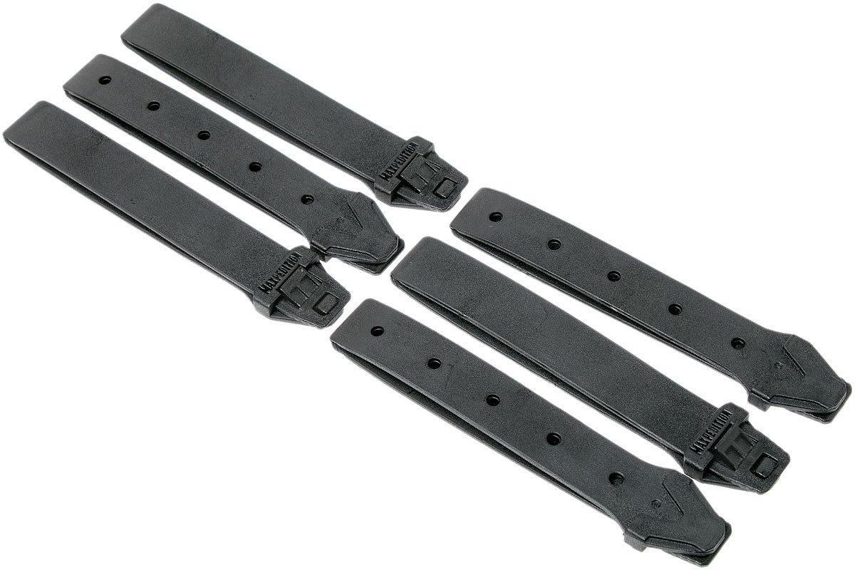 Maxpedition TacTie PJC5BLK Polymer Joining Clips AGR MOLLE-clips, six ...