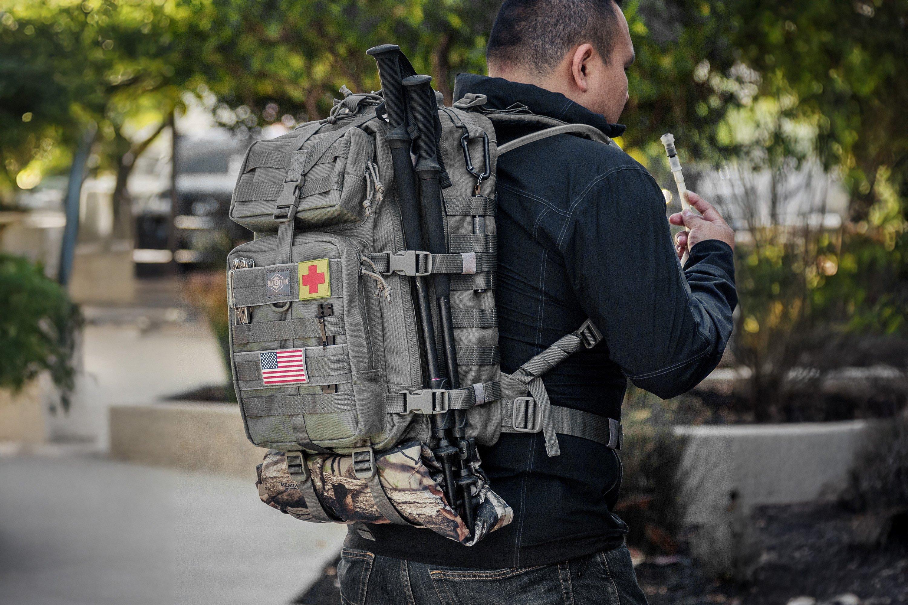 Maxpedition Falcon III Backpack Wolf Gray 35L 1430W, tactical backpack ...