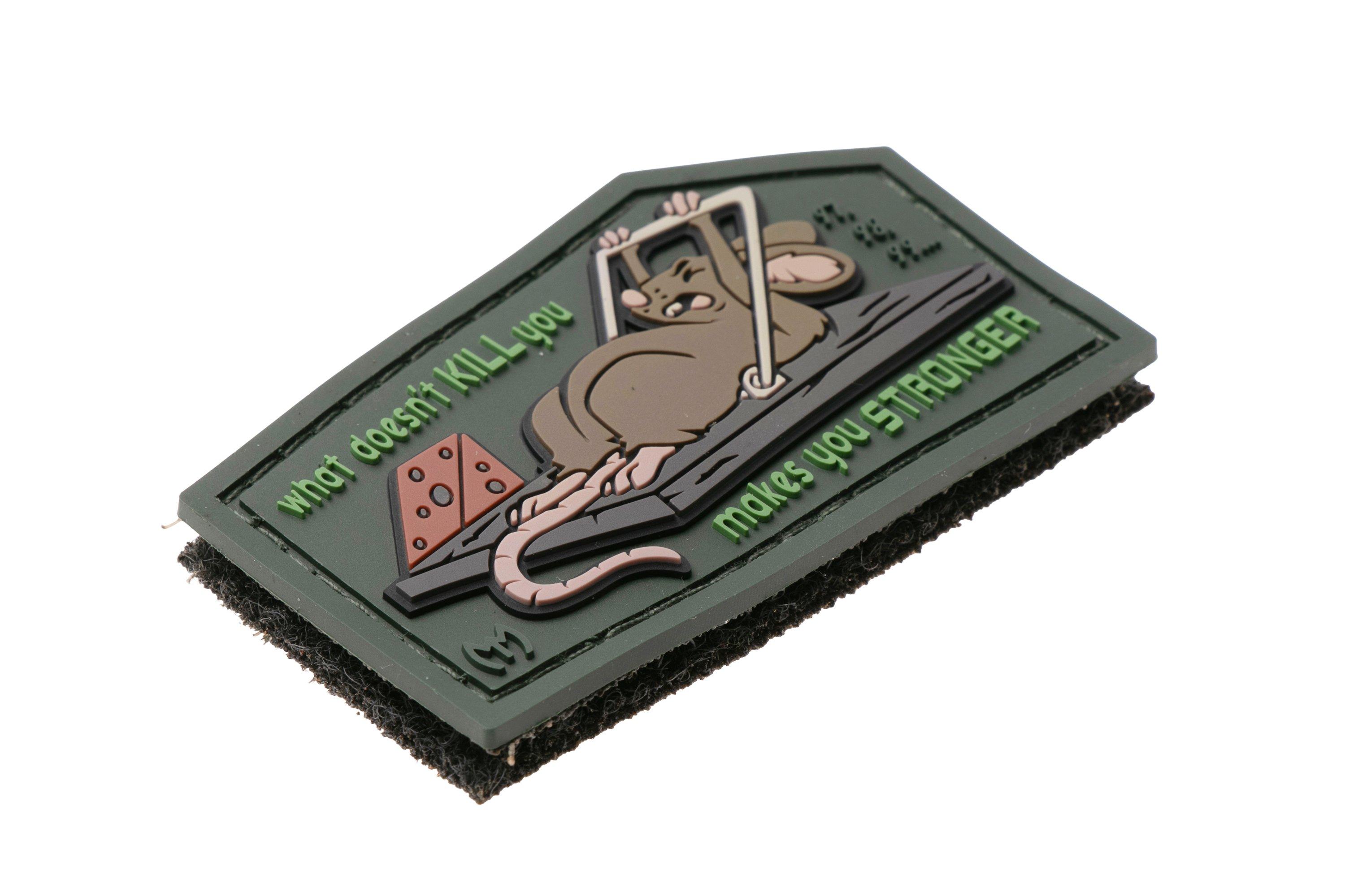 Maxpedition TRAPA Mouse Trap 3D Morale Patch TACTICAL, patch | Voordelig kopen bij knivesandtools.be