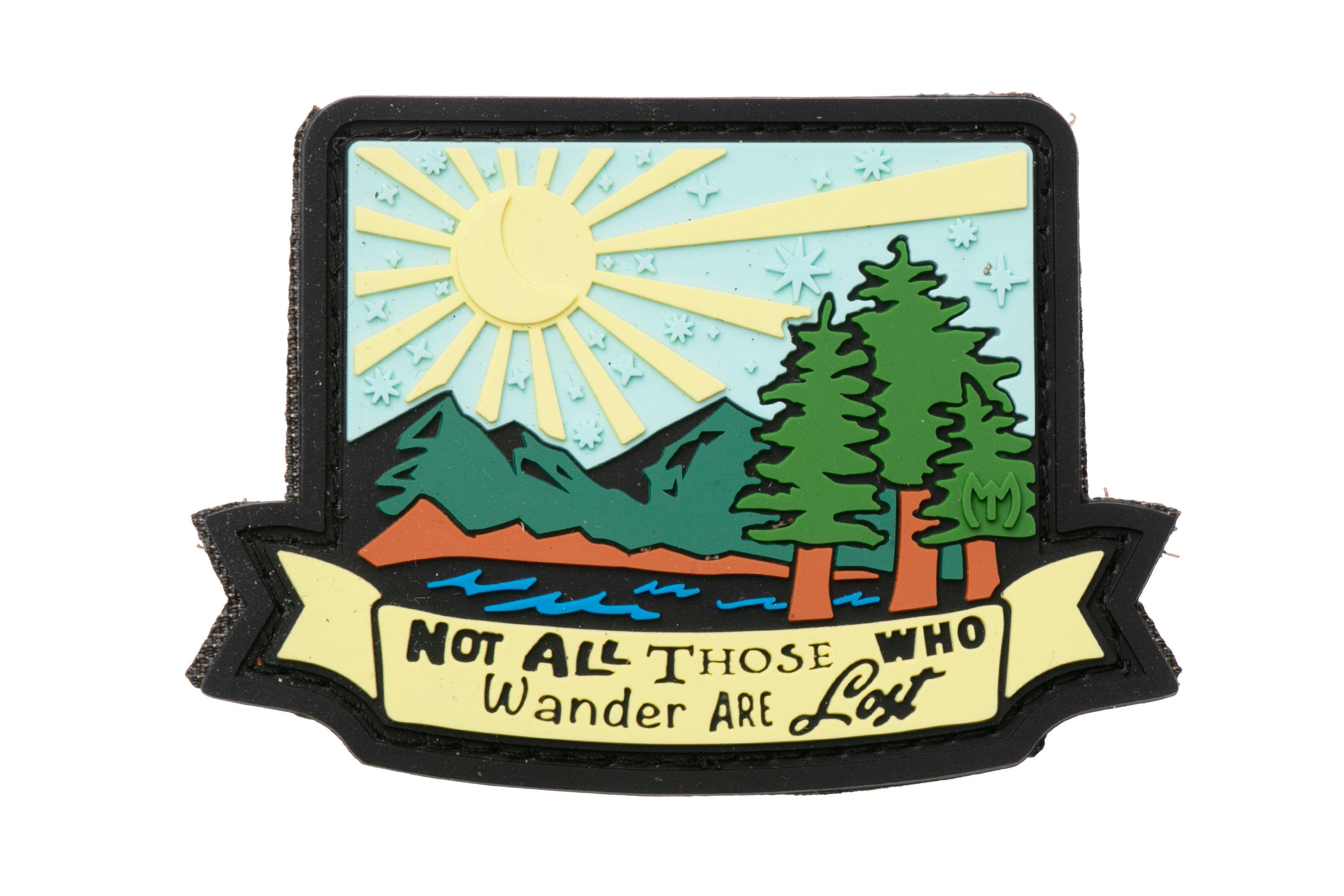 Maxpedition WNDRC Wander Not Lost 3D Morale Patch FULL COLOUR, patch ...