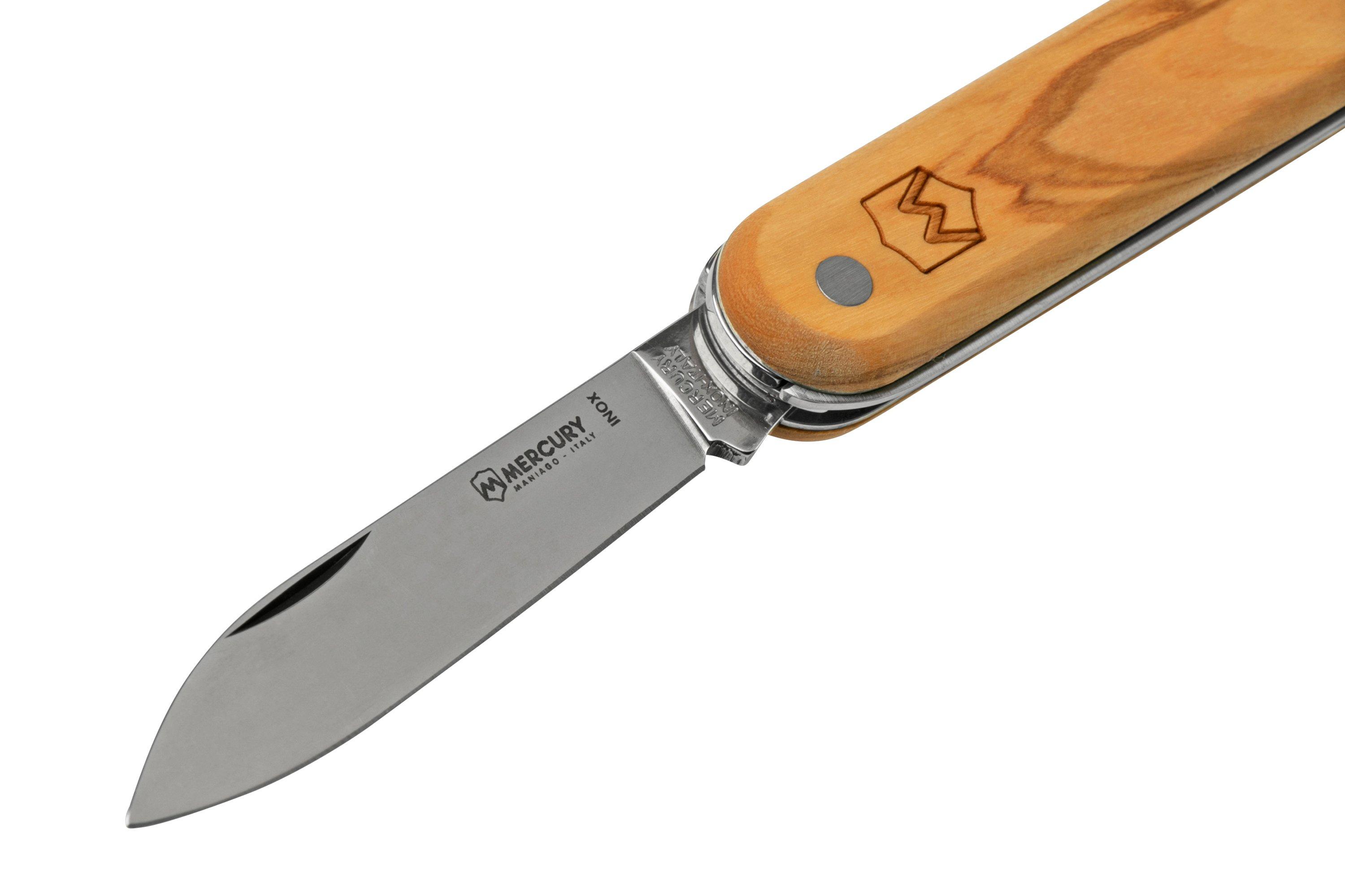Mercury Multi-Tool Knife 913-2SLC Olive Wood, 2 functions, pocket knife ...