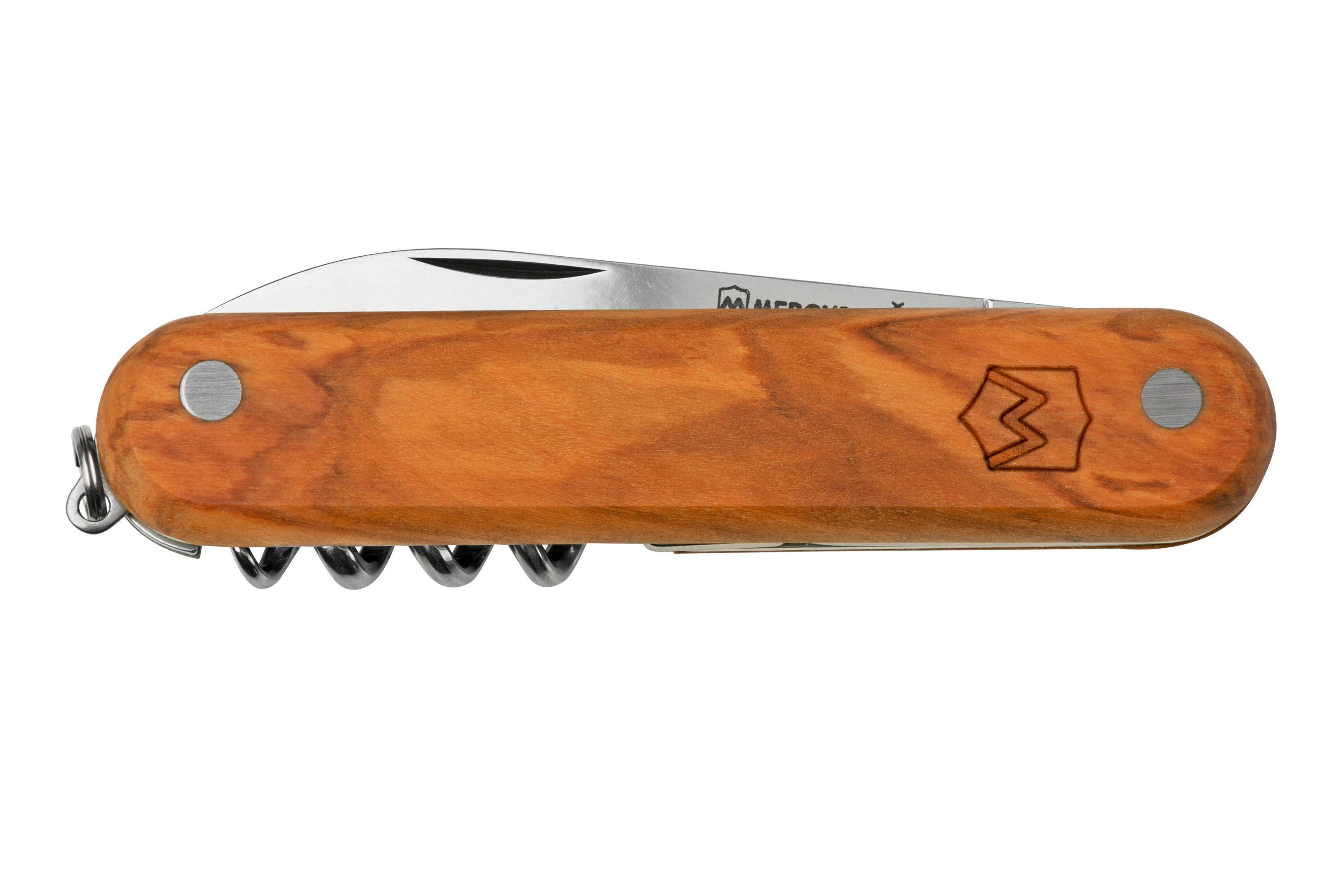 Mercury Multi-Tool Knife 913-3LC Olive Wood, 3 functions, pocket knife ...