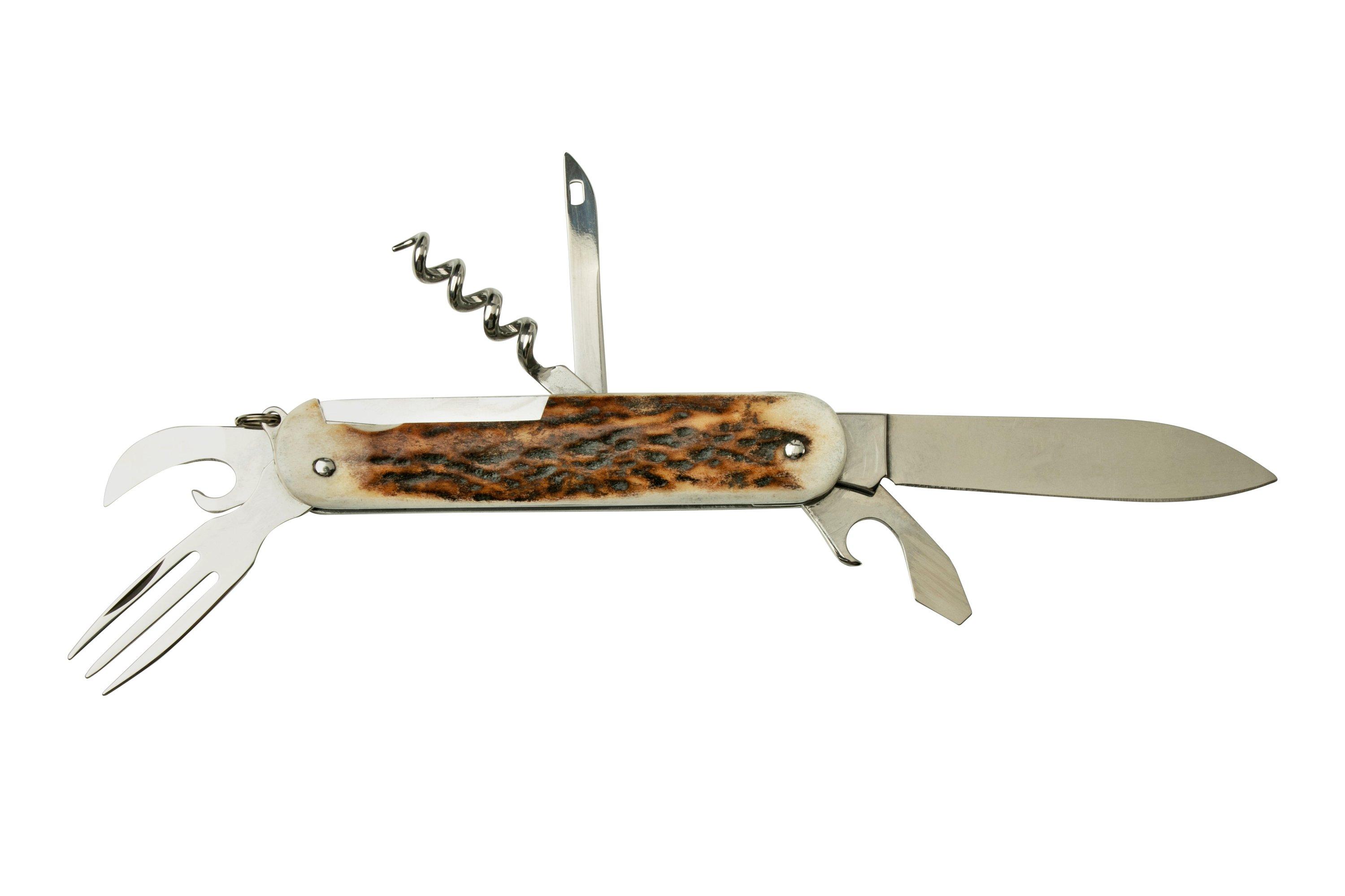 Mercury Multi-Tool Knife 913-6DC Stag, 6 functions, pocket knife ...