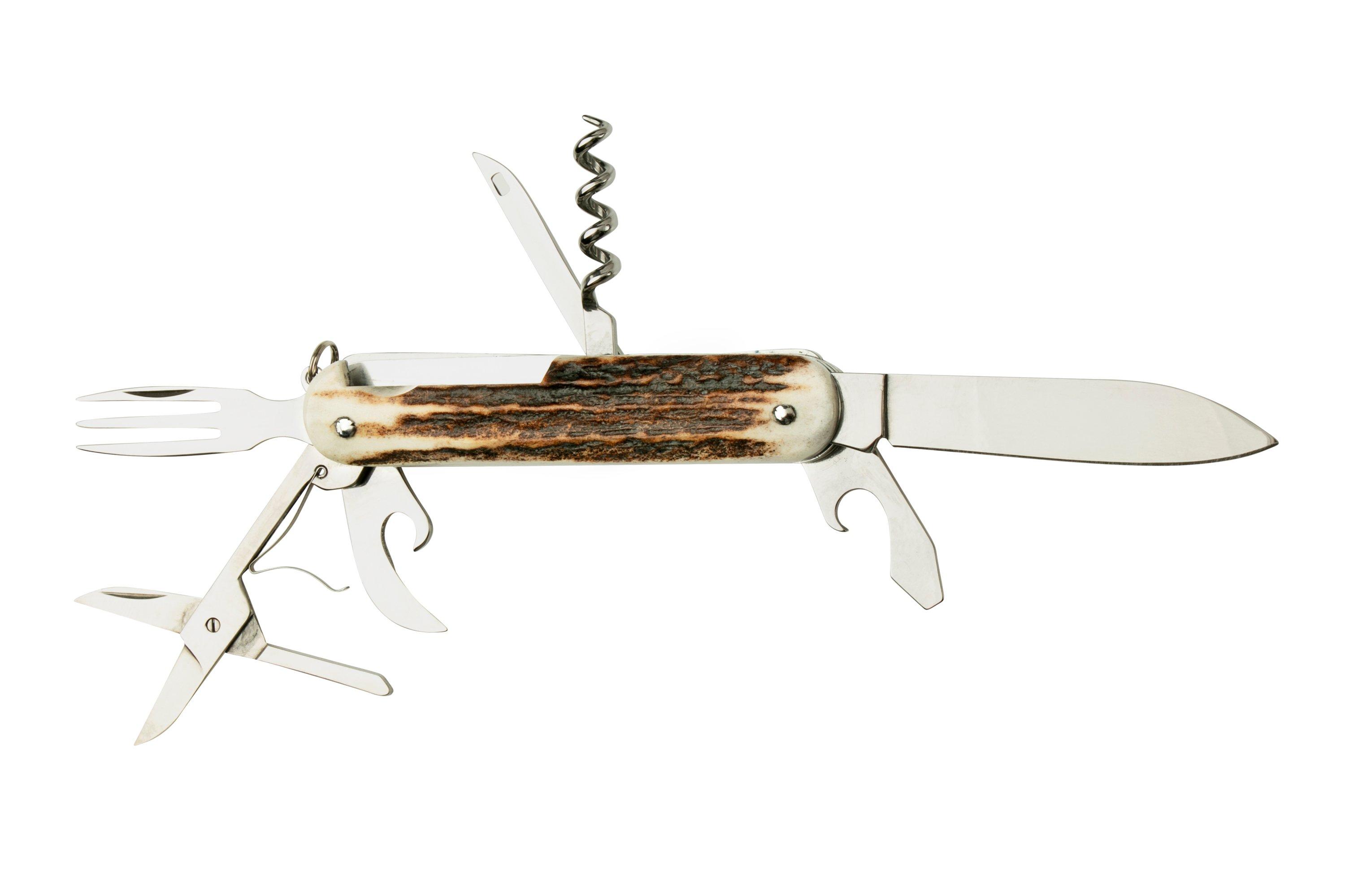 Mercury Multi-Tool Knife 913-7DC Stag, 7 functions, pocket knife ...