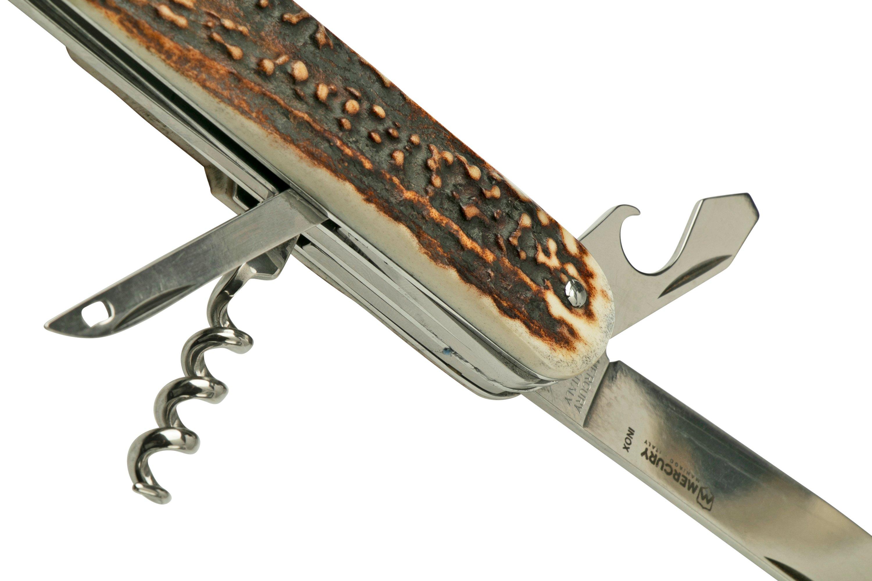 Mercury Multi-Tool Knife 913-7DC Stag, 7 functions, pocket knife ...