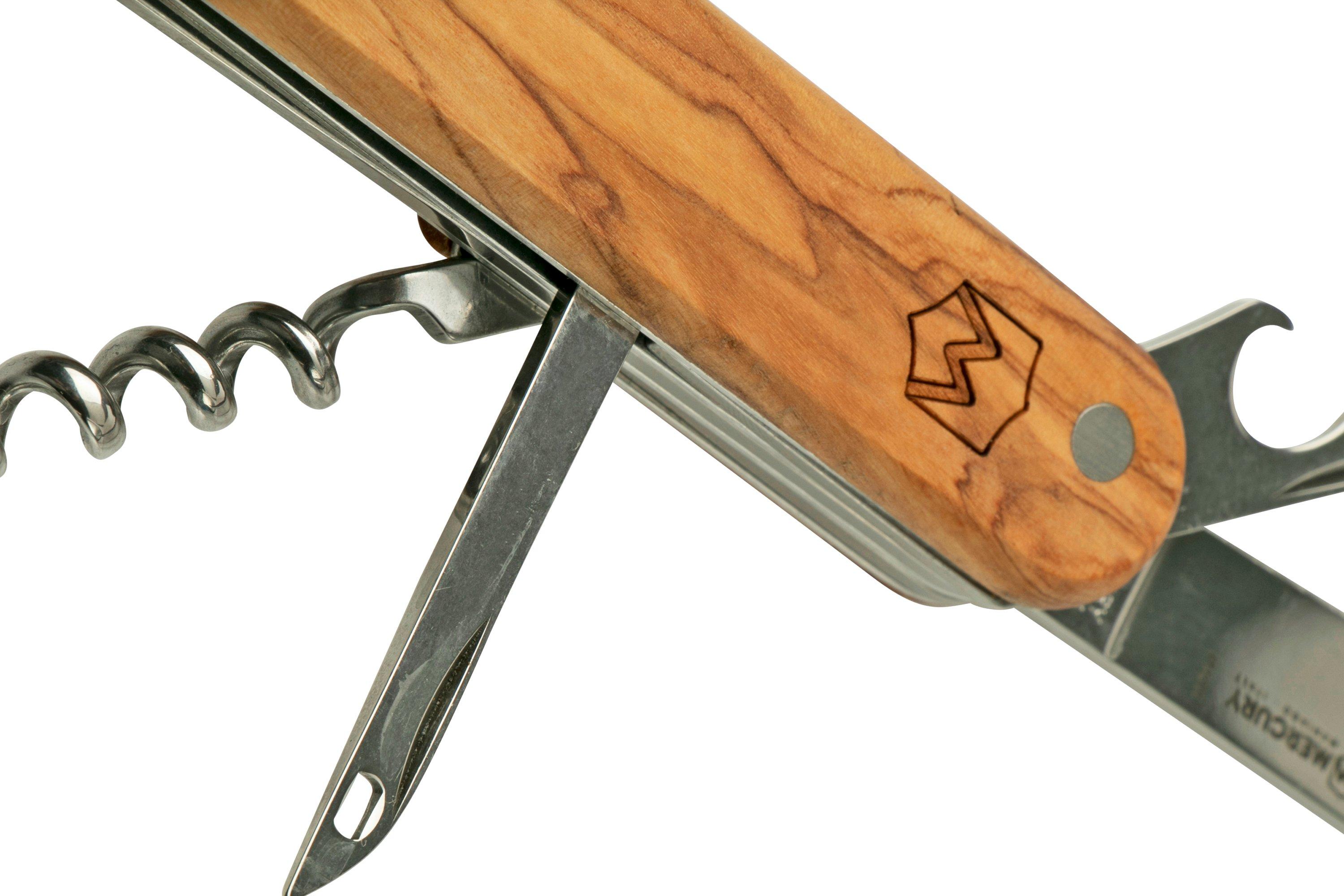 Mercury Multi-Tool Knife 913-7LC Olive Wood, 7 functions, pocket knife ...