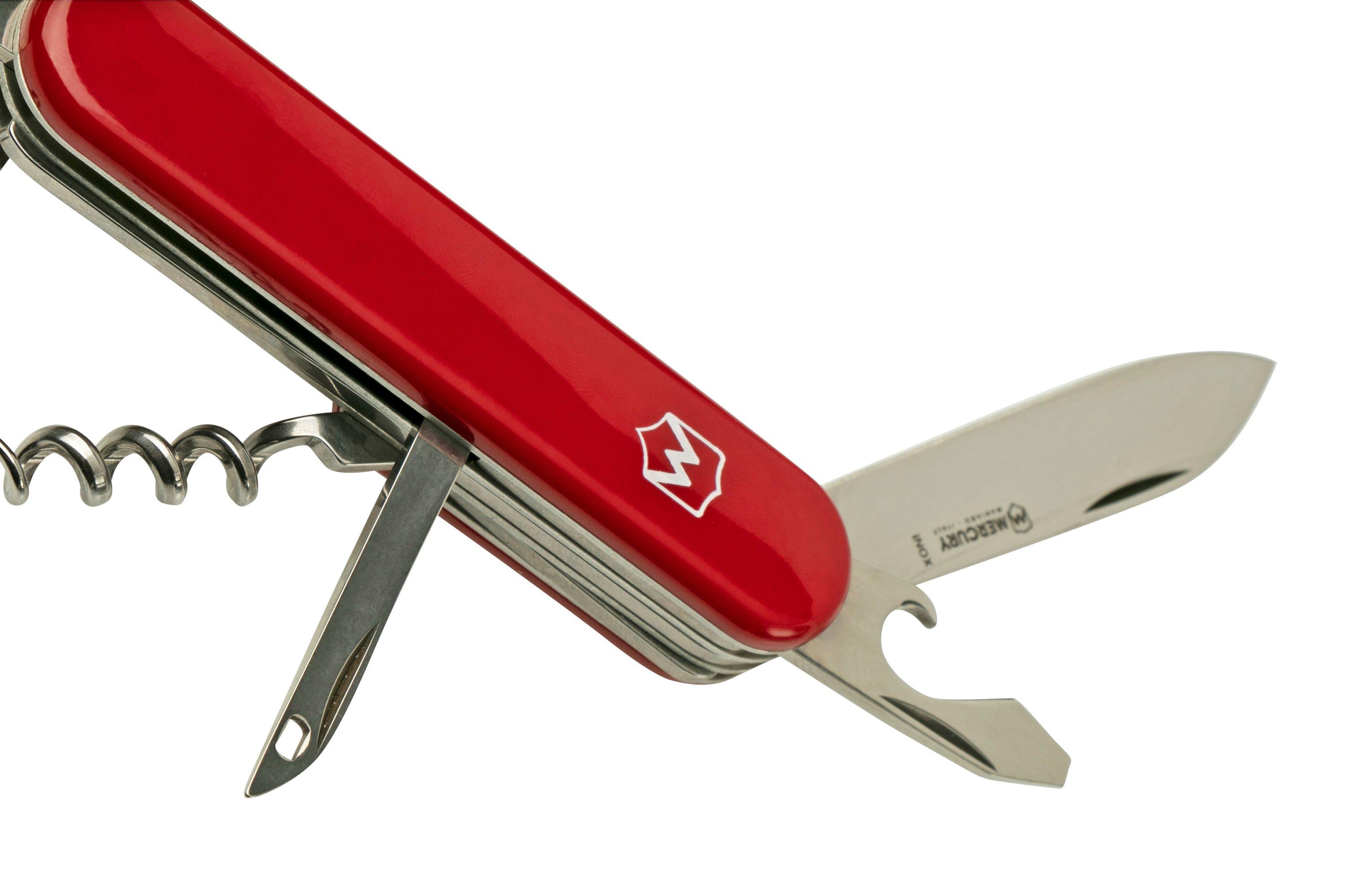 Mercury Multi-Tool Knife 913-7MC Red, 7 functions, pocket knife ...