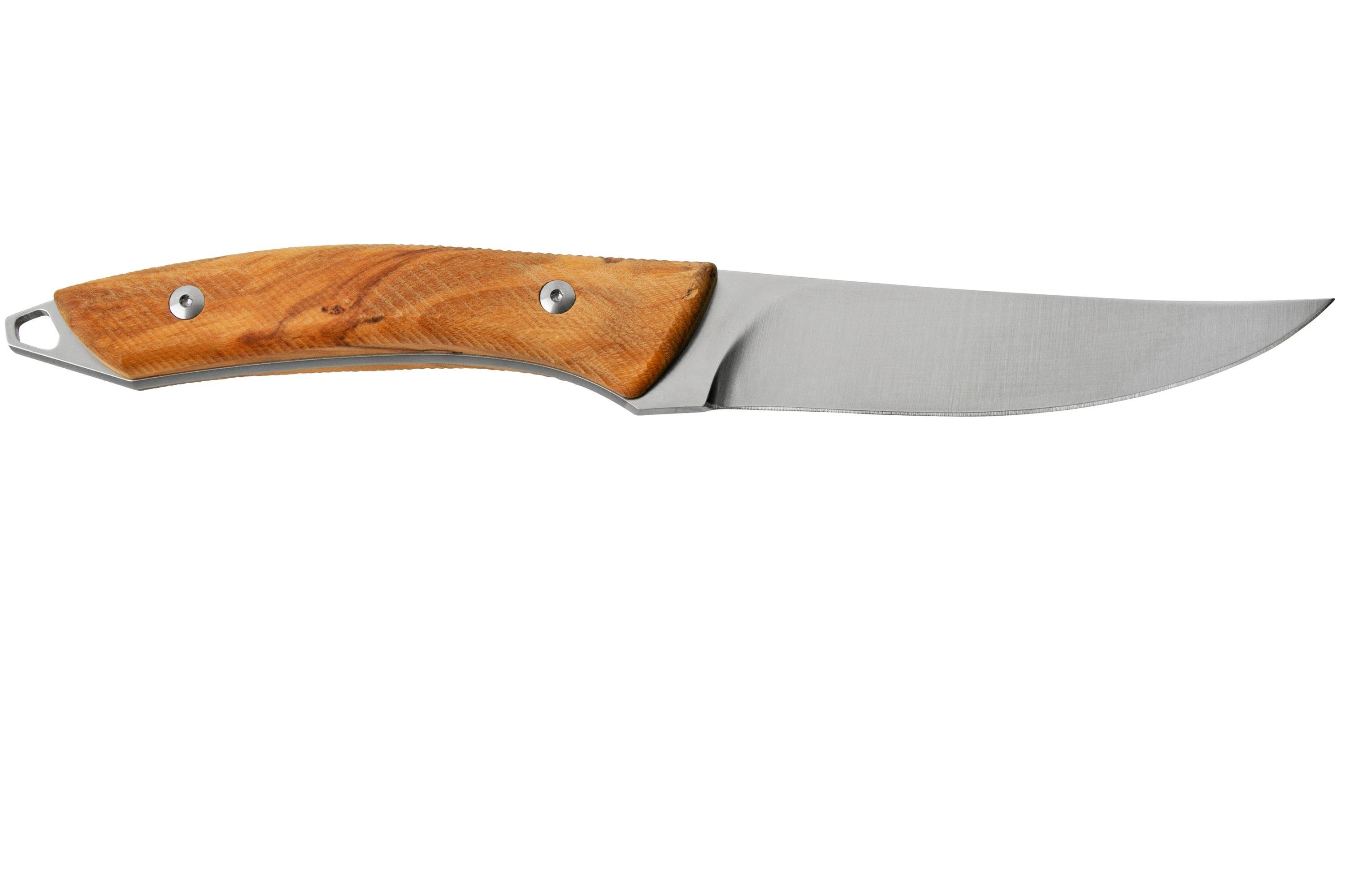 Mercury Trek 925-25LUC, Olive Wood, hunting knife | Advantageously ...