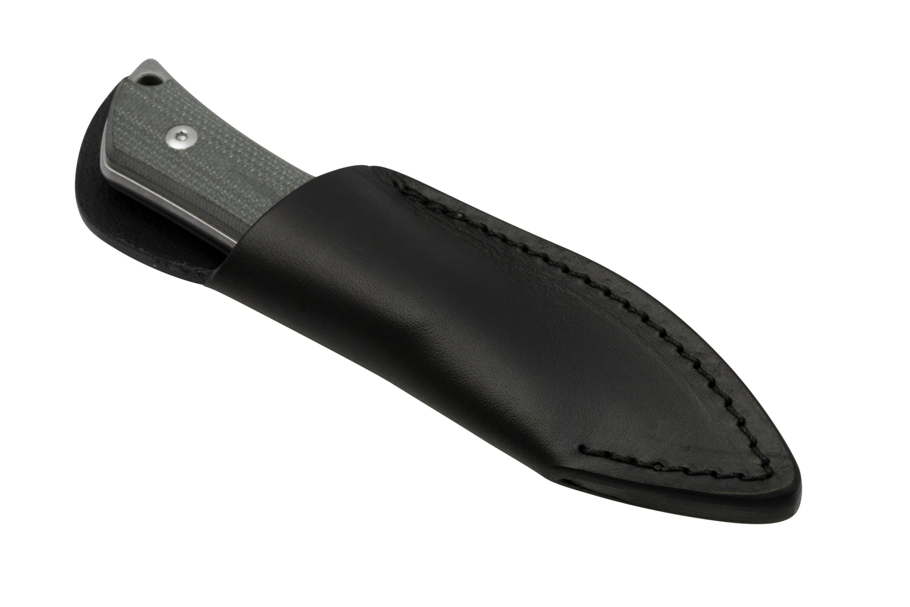 Mercury Kali N690 Stonewashed Clip Point, Black G10, feststehendes ...