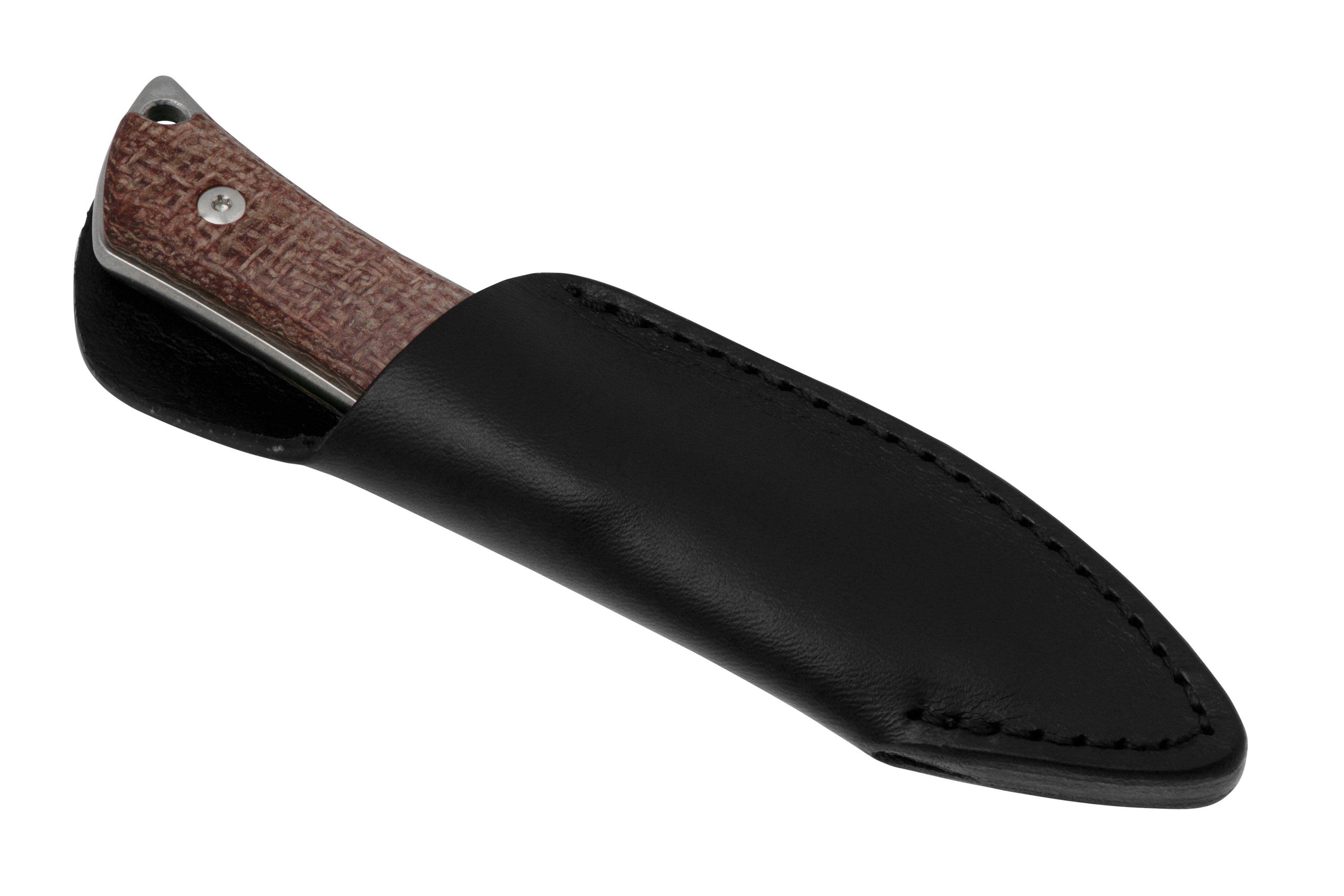 Mercury Kali 9KALIDP-BRFC, N690 Stonewashed Drop Point, Red Burlap ...