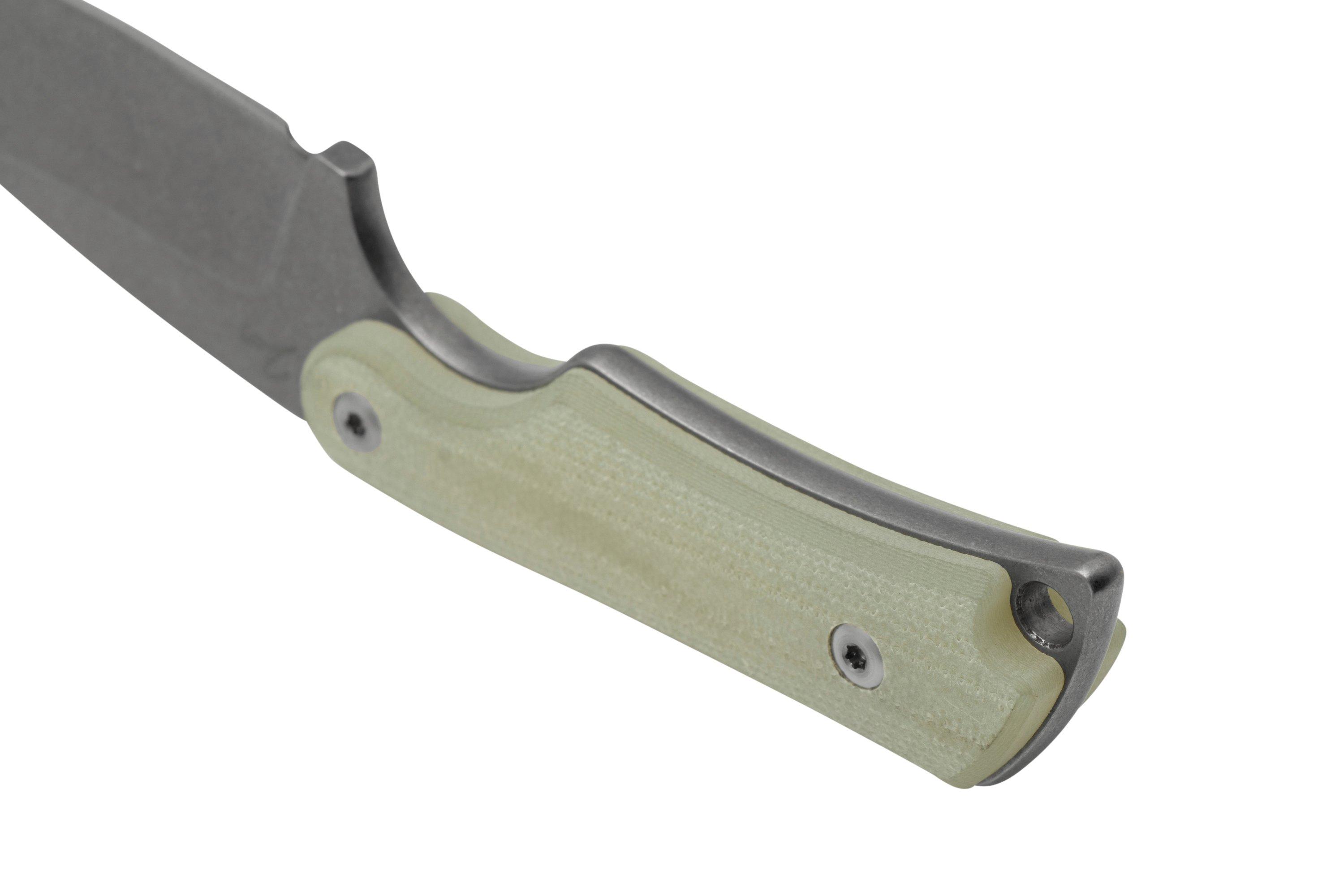 Mercury Kali N690 Stonewashed Sheepsfoot, Natural G10, feststehendes ...