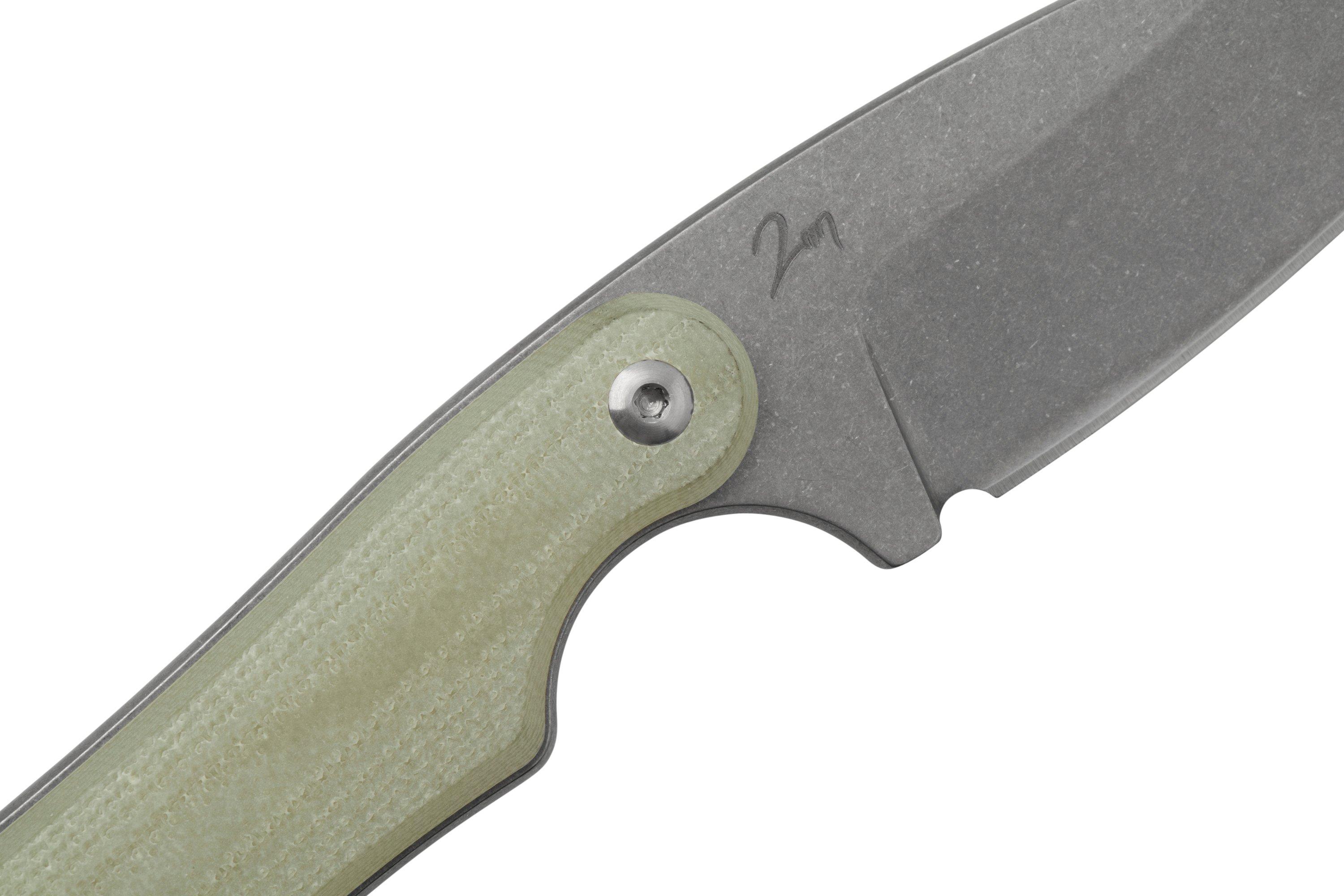 Mercury Kali N690 Stonewashed Sheepsfoot, Natural G10, feststehendes ...