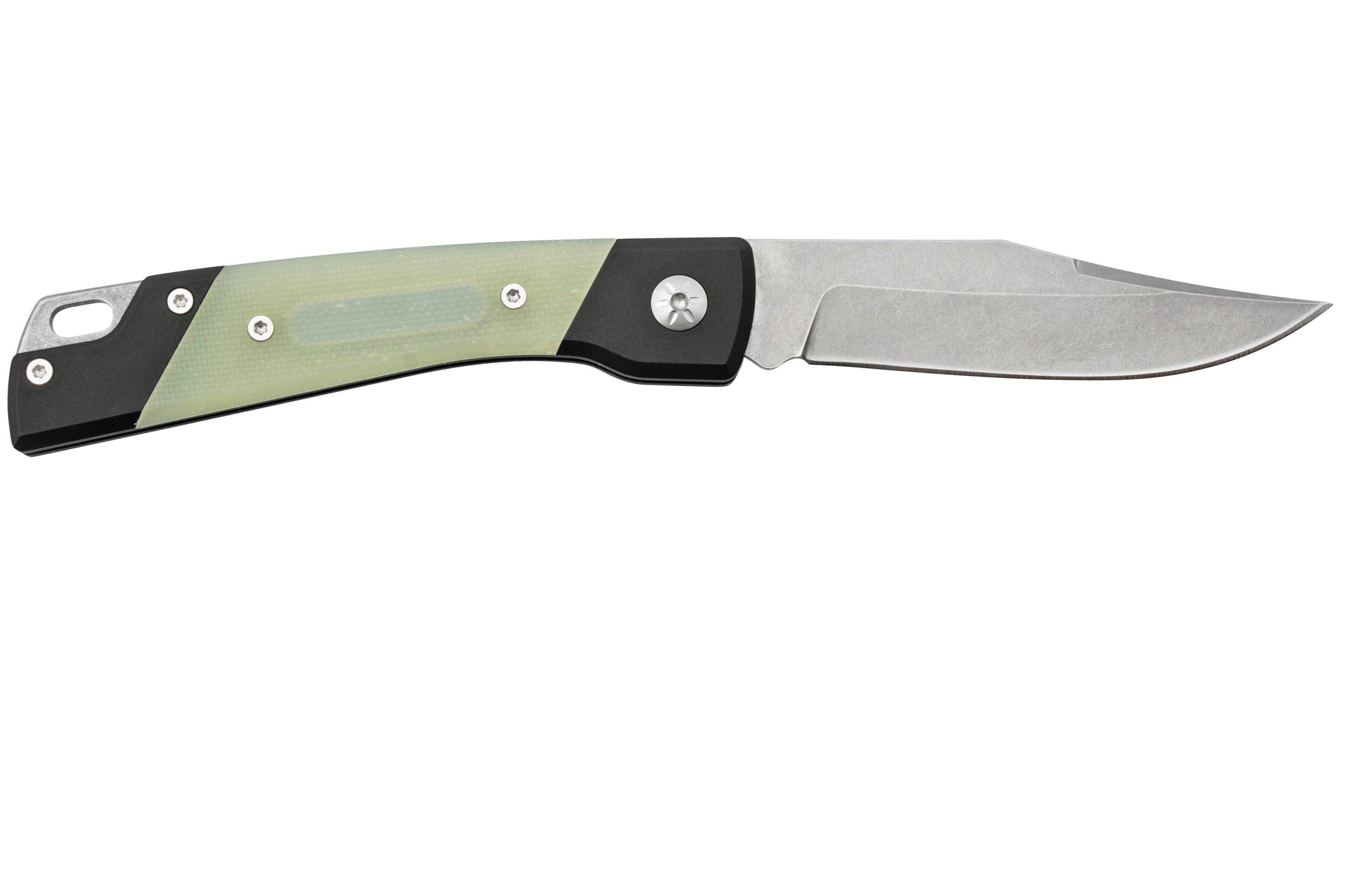 Mercury Luc 9LUCEXSWALG10N-C, Elmax, Natural G10, pocket knife ...