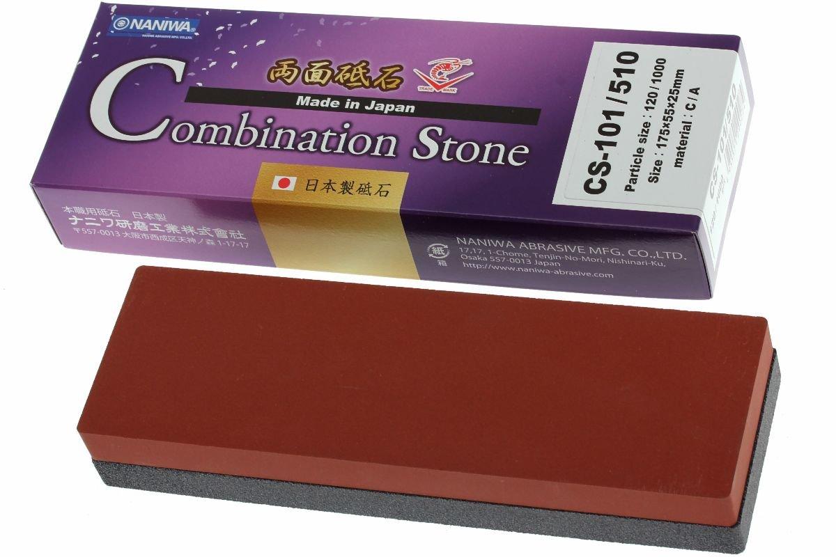 Naniwa Combination Stone, CS-101/510, grit: 120/1000 | Advantageously ...