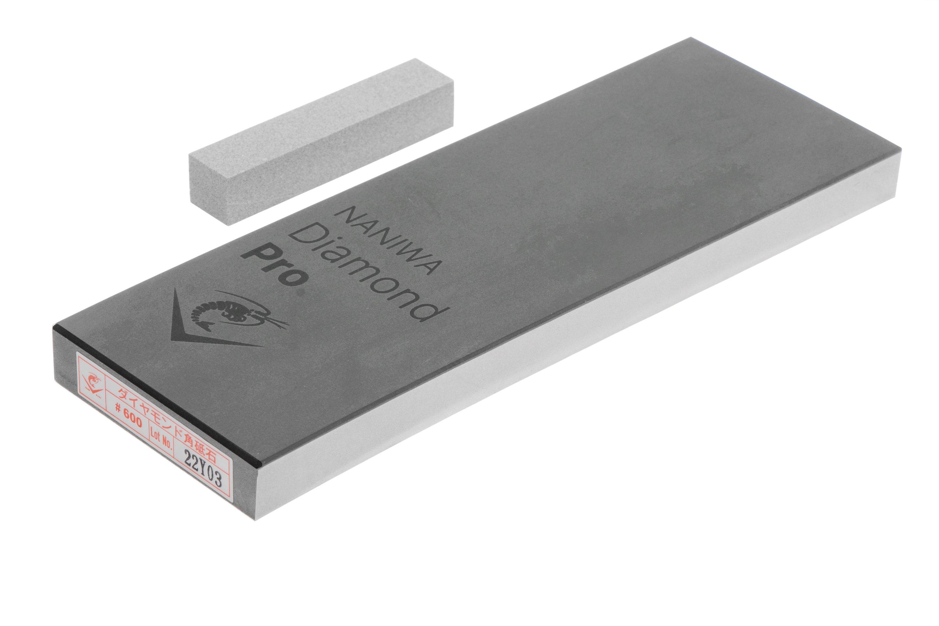 Naniwa Diamond Pro sharpening stone, grain 600 | Advantageously shopping at Knivesandtools.com