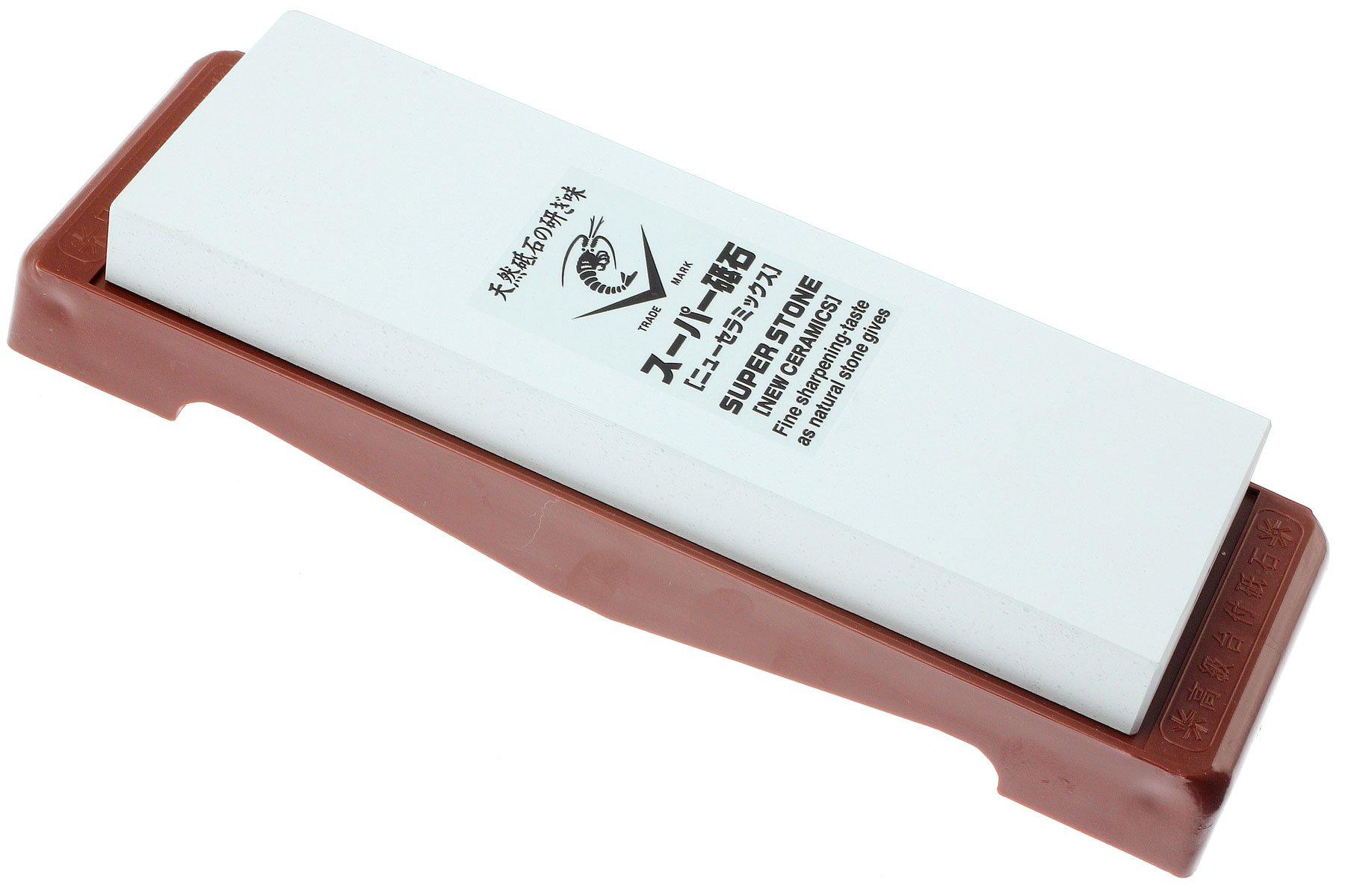 Naniwa Super Stone 5000, 20 mm on base | Advantageously shopping at Knivesandtools.com