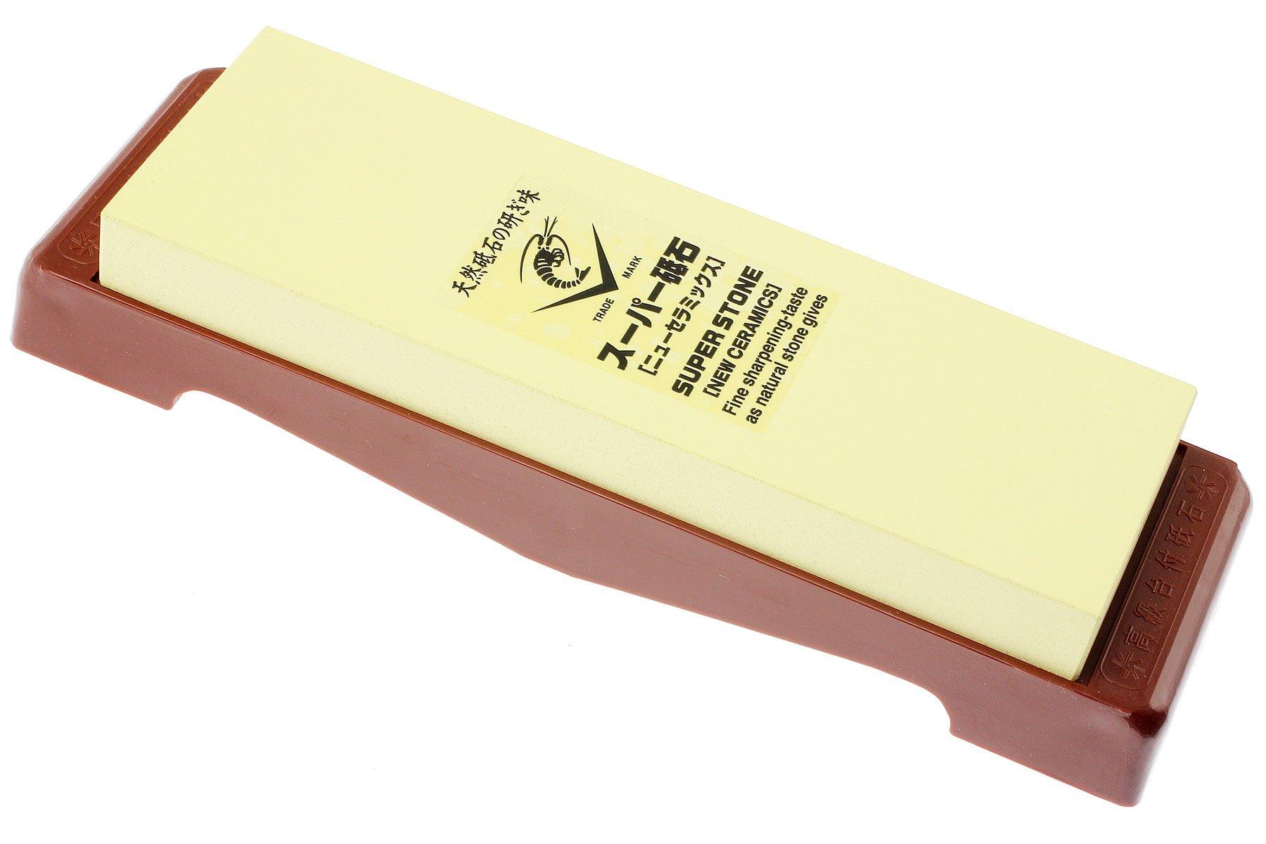 Naniwa Super Stone 8000, 20 mm on base | Advantageously shopping at ...