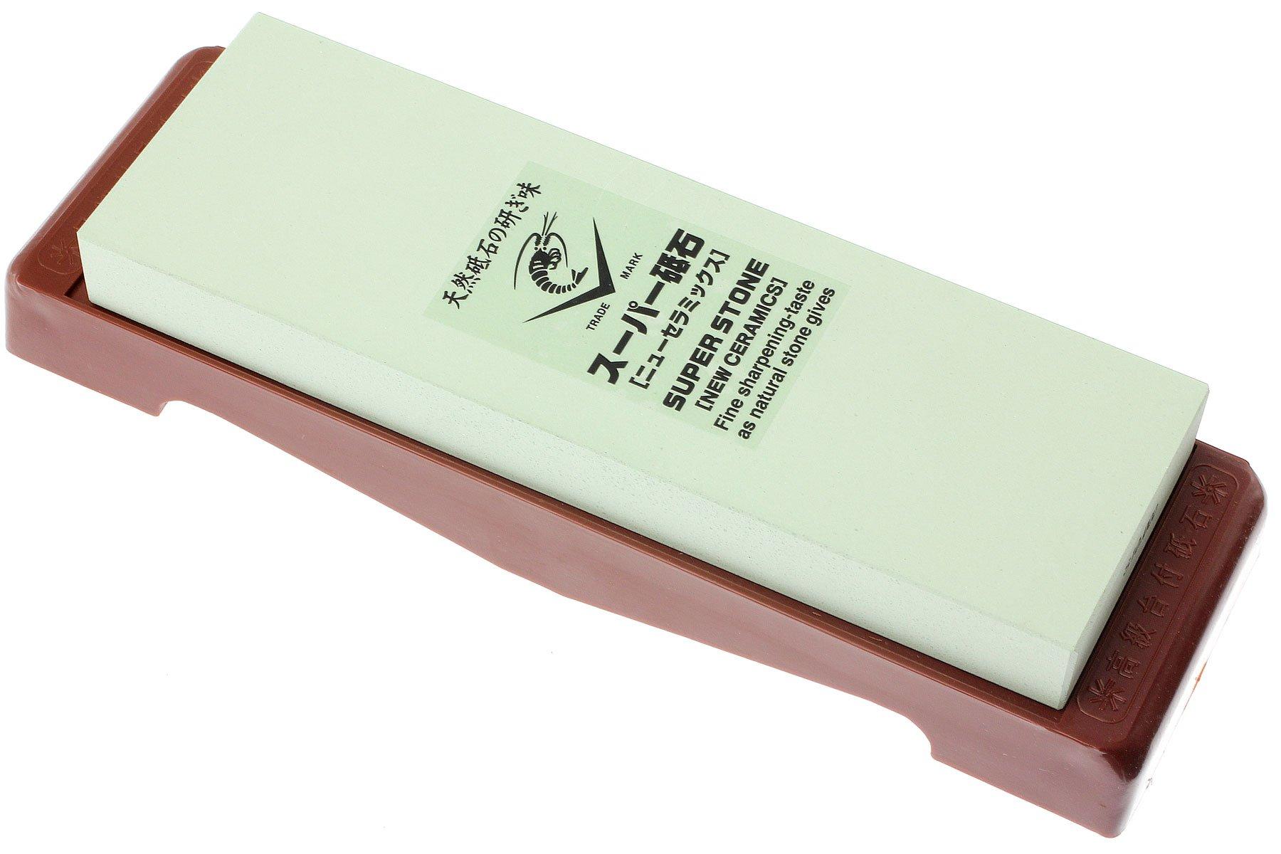 Naniwa Super Stone 10000 (10k), 20 mm on base | Advantageously shopping ...