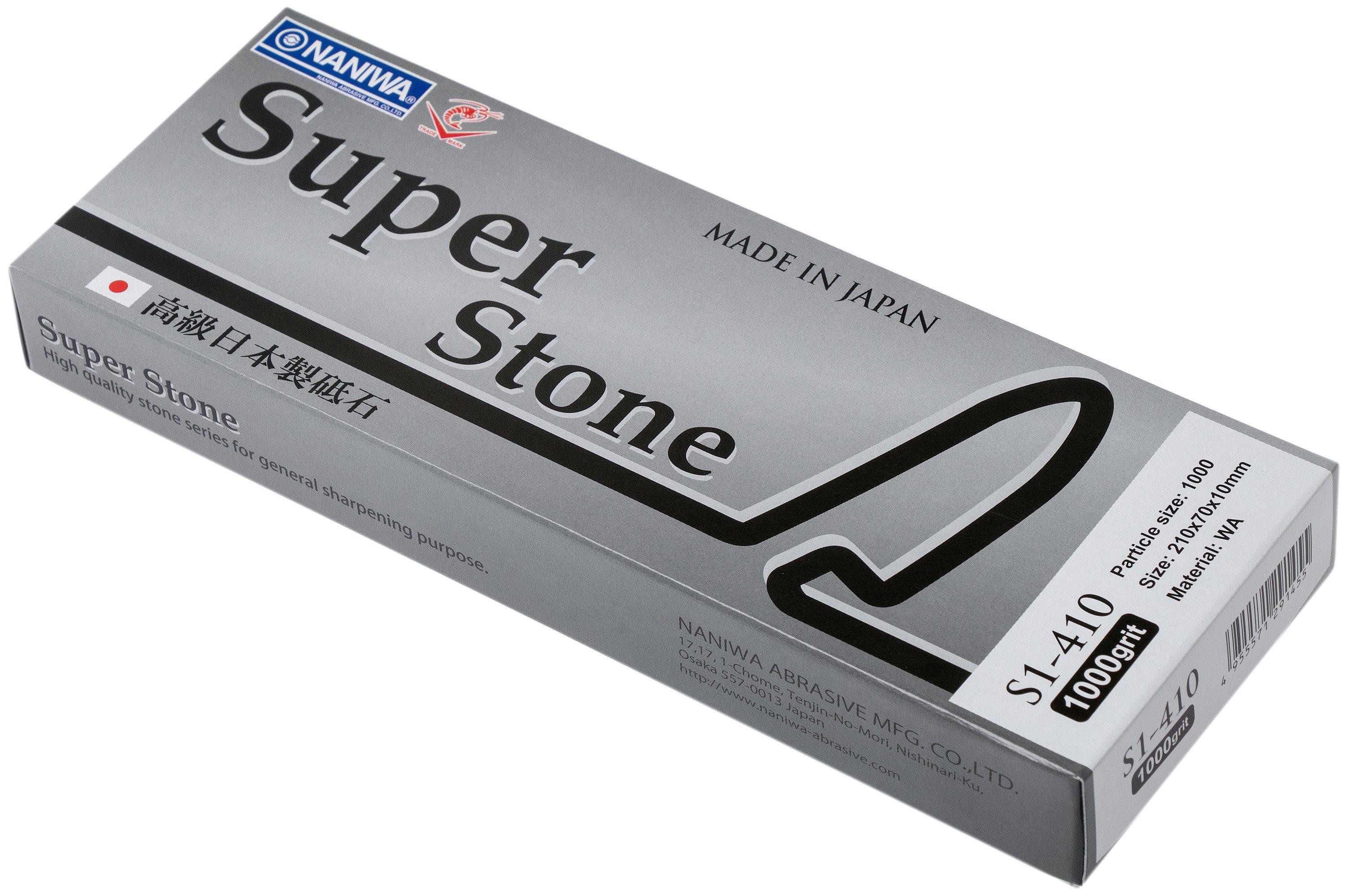Naniwa Super Stone sharpening stone, S1-410, grain 1000 ...