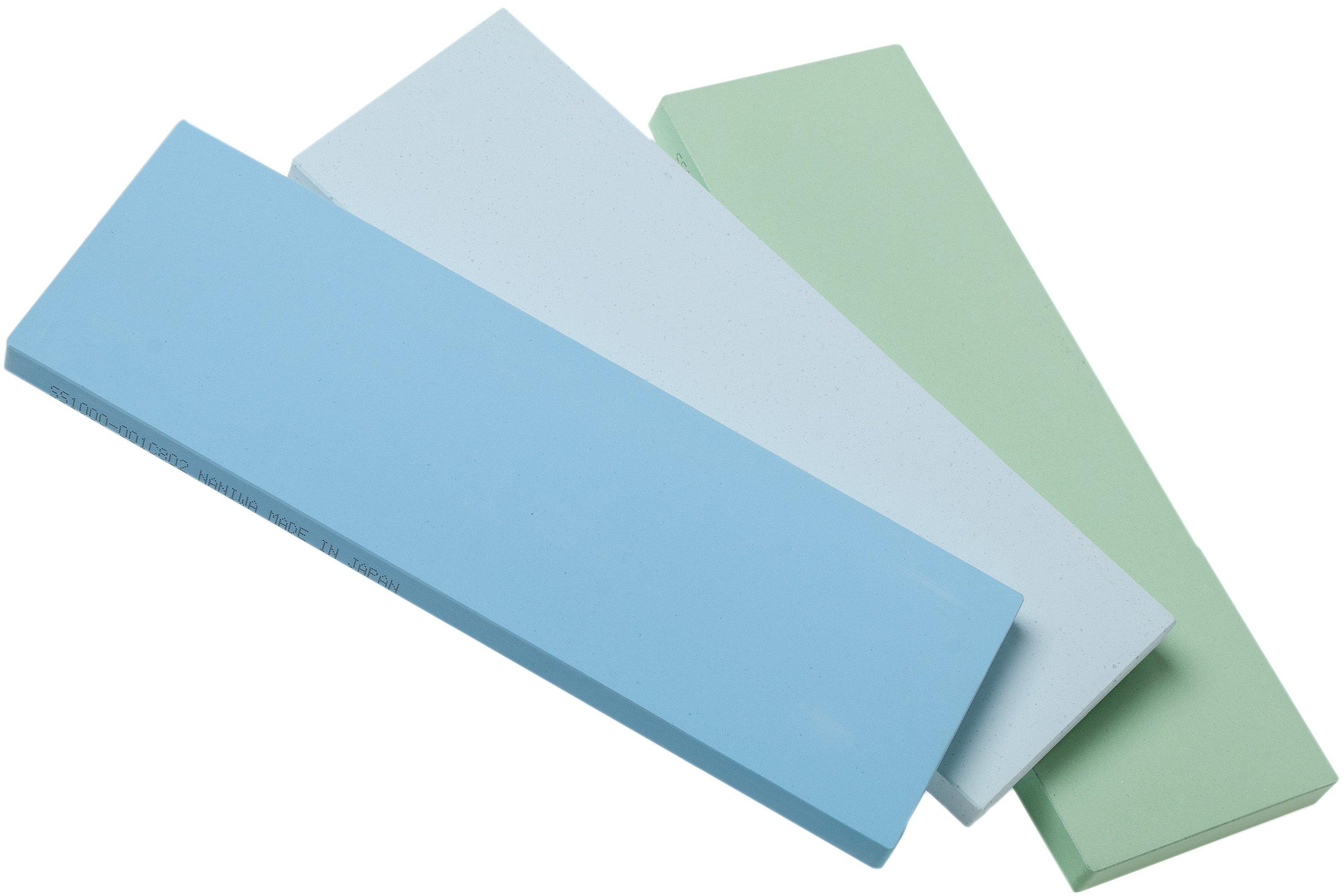 Naniwa Super Stone kit de afilado, grano 1000, 5000 y 10000 | Compras ...