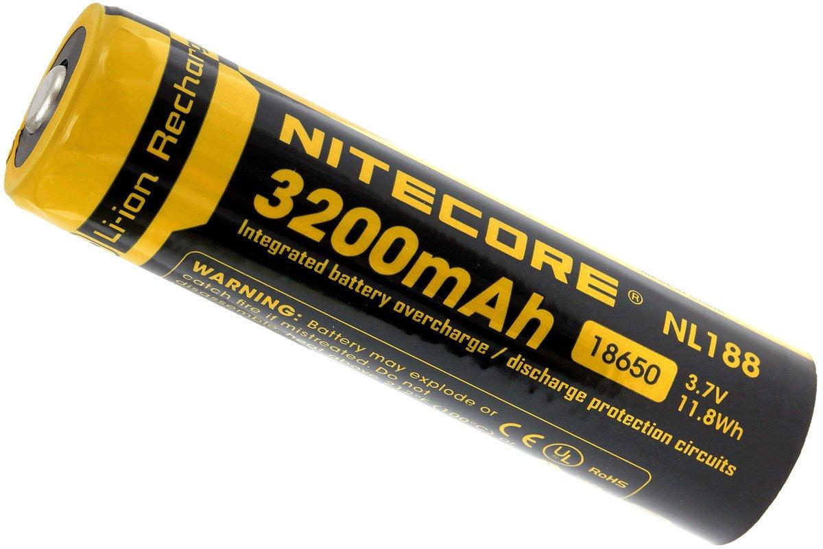 Akumulator Nitecore 18650, 3200 mAh, przycisk na góre | Zalety robienia ...
