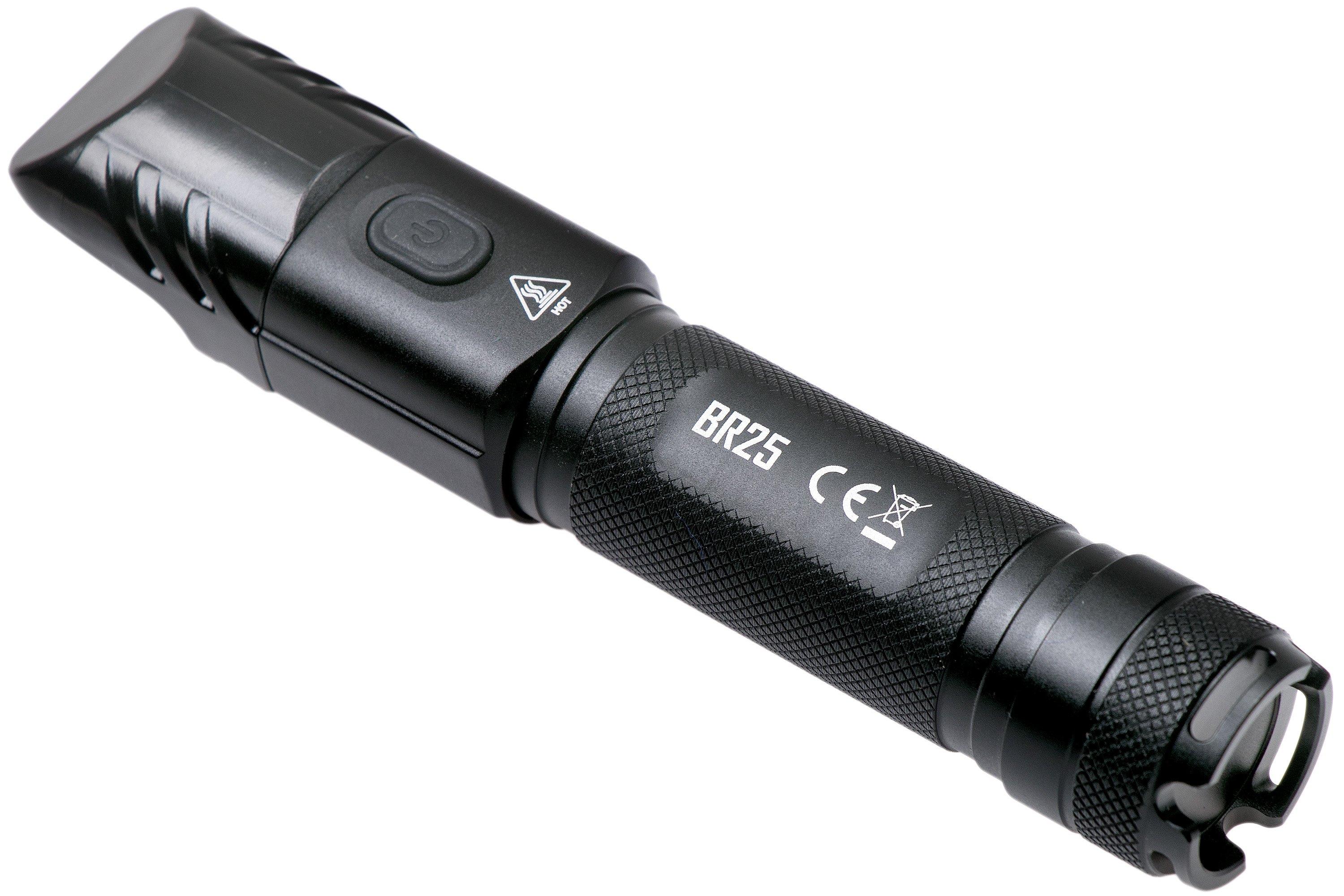 Nitecore BR25 rechargeable bicycle light, 1400 lumens | Advantageously ...