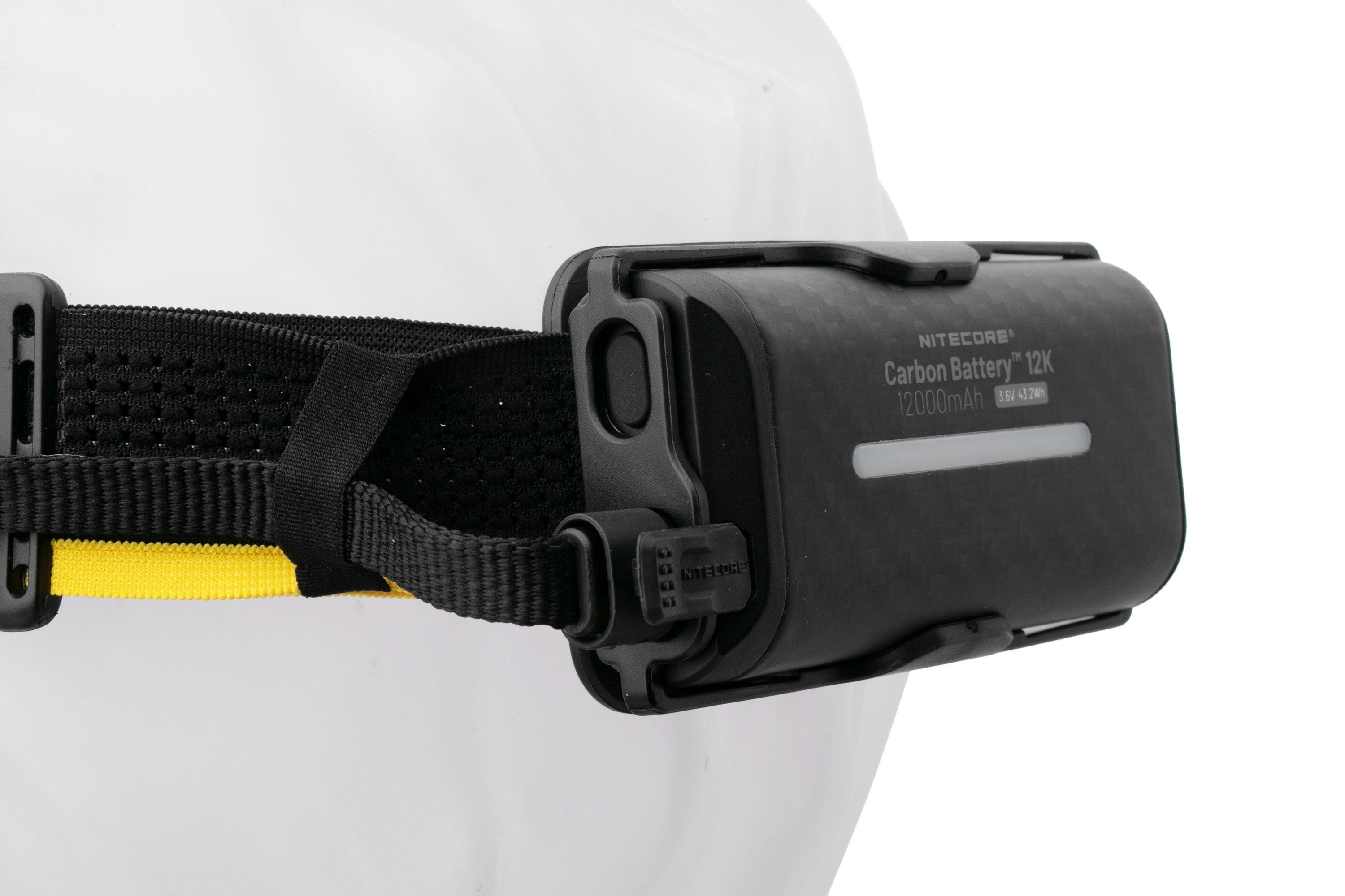 Nitecore Carbon Battery 12K Extended Headlamp Runtime Kit, battery ...