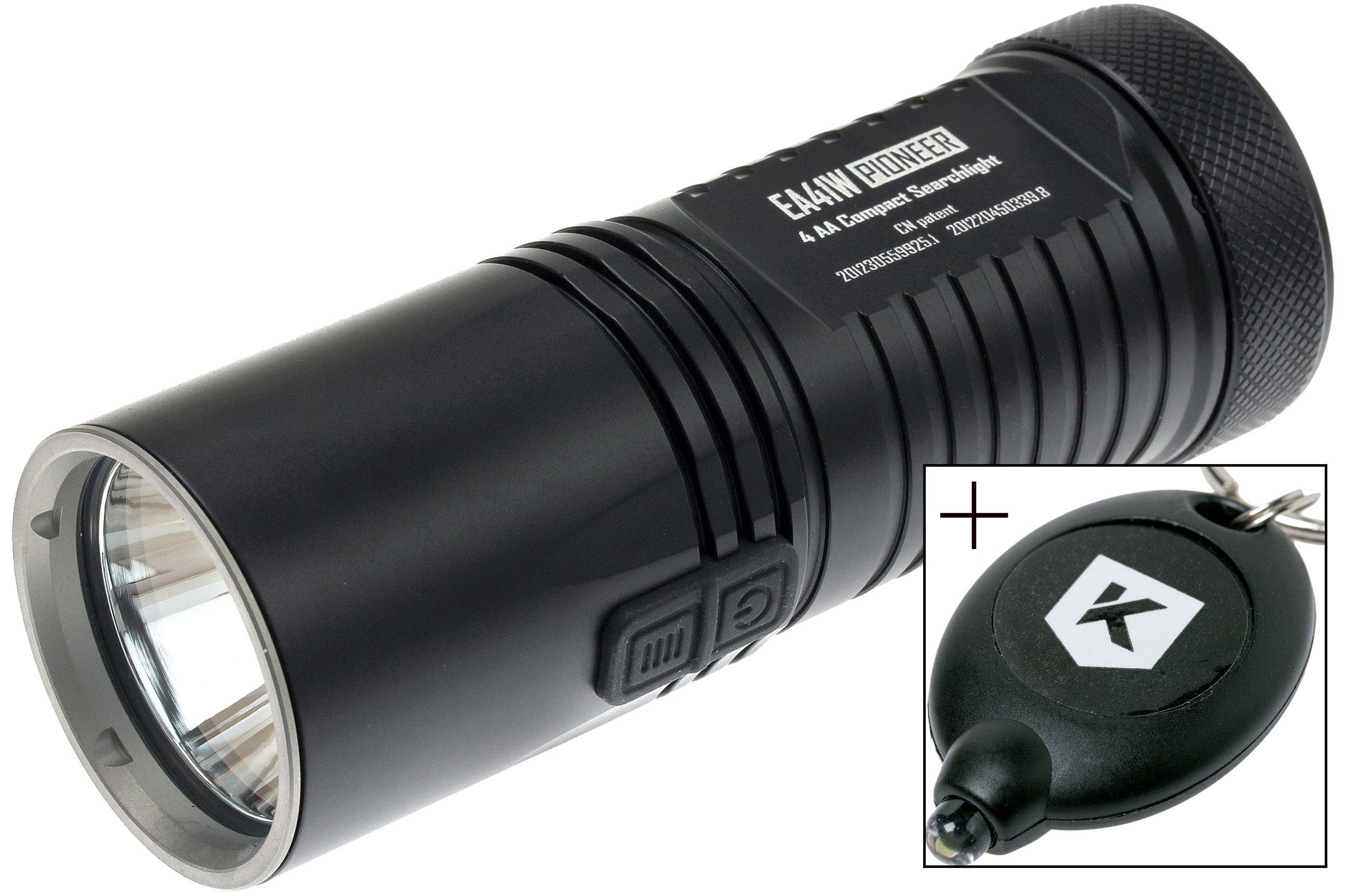 NiteCore EA41 LED-torch, neutral white | Advantageously shopping at ...