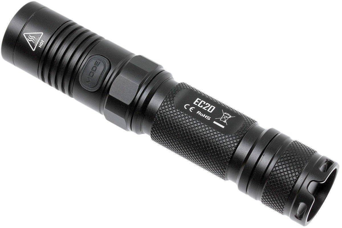 Nitecore EC20 LED-torch | Advantageously shopping at Knivesandtools.ie