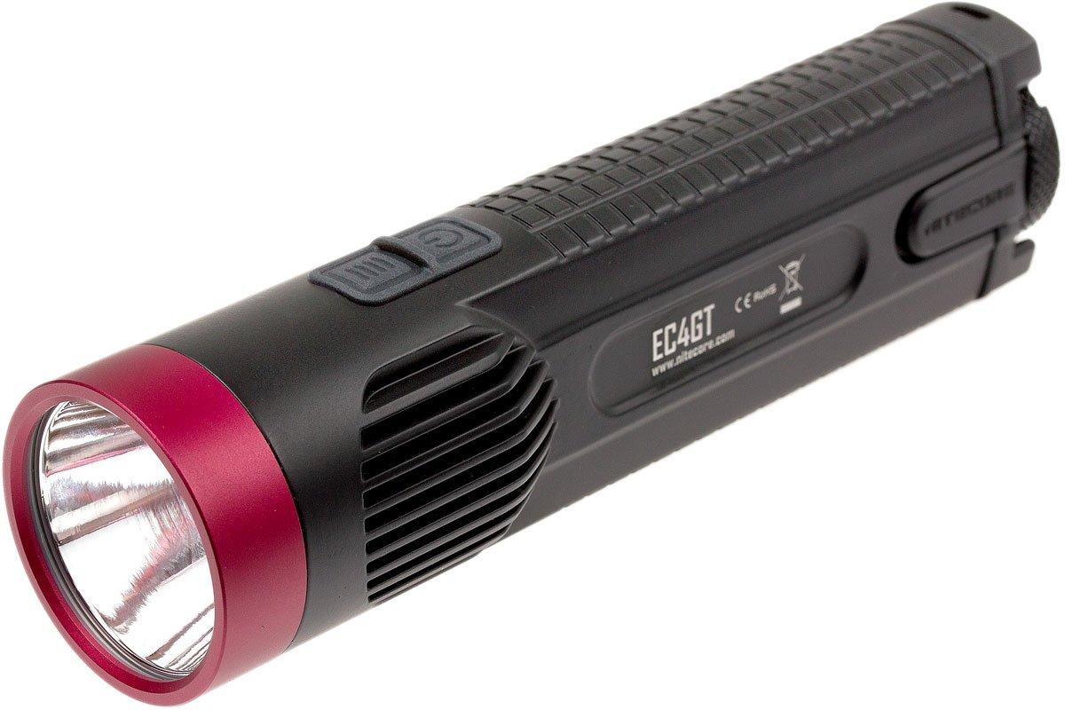 Nitecore EC4GTR Red Limited Edition LED-zaklamp | Voordelig kopen bij ...
