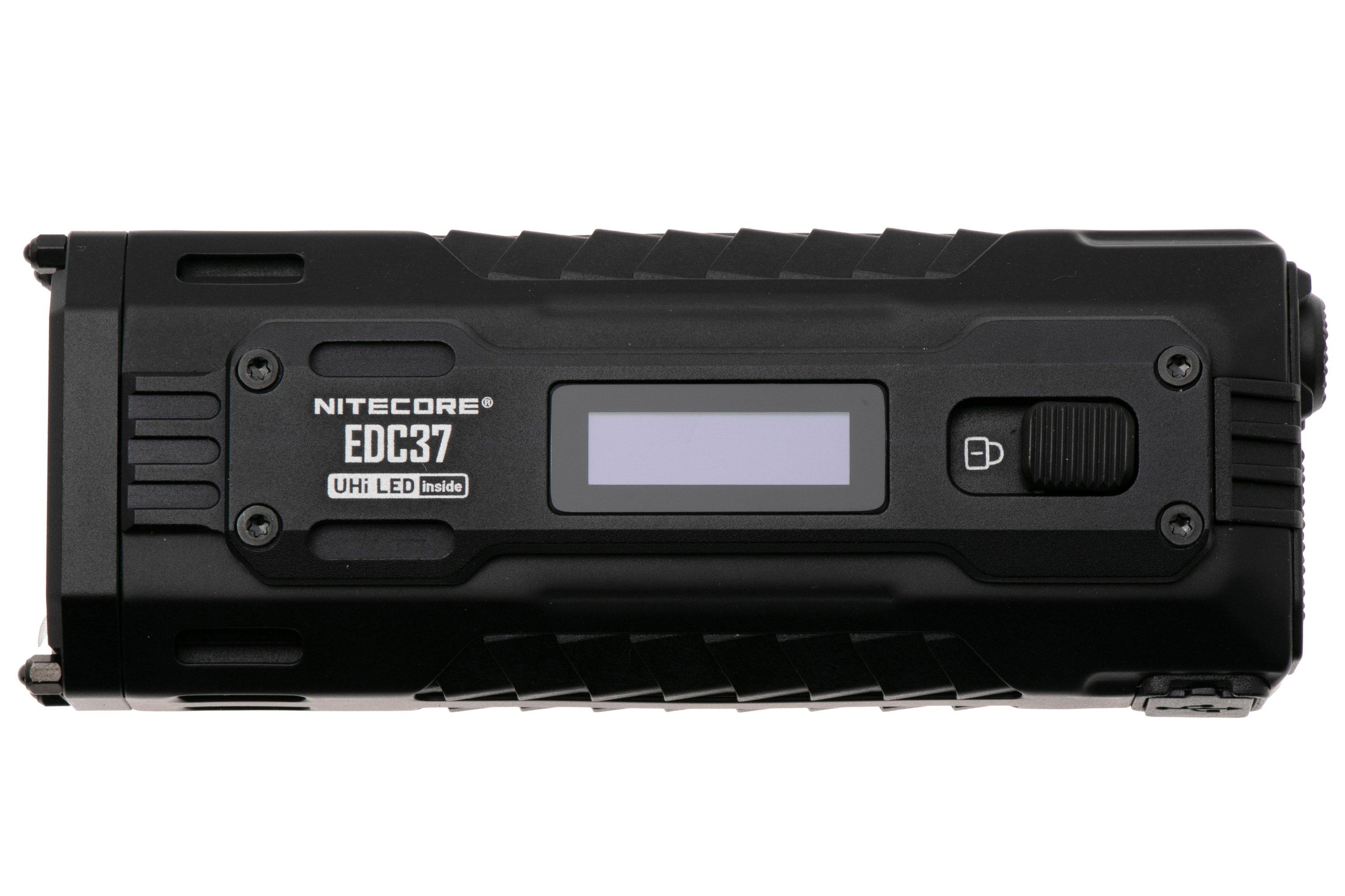 Nitecore EDC37 Ultimate Tactical, rechargeable flashlight, 8000 lumens ...
