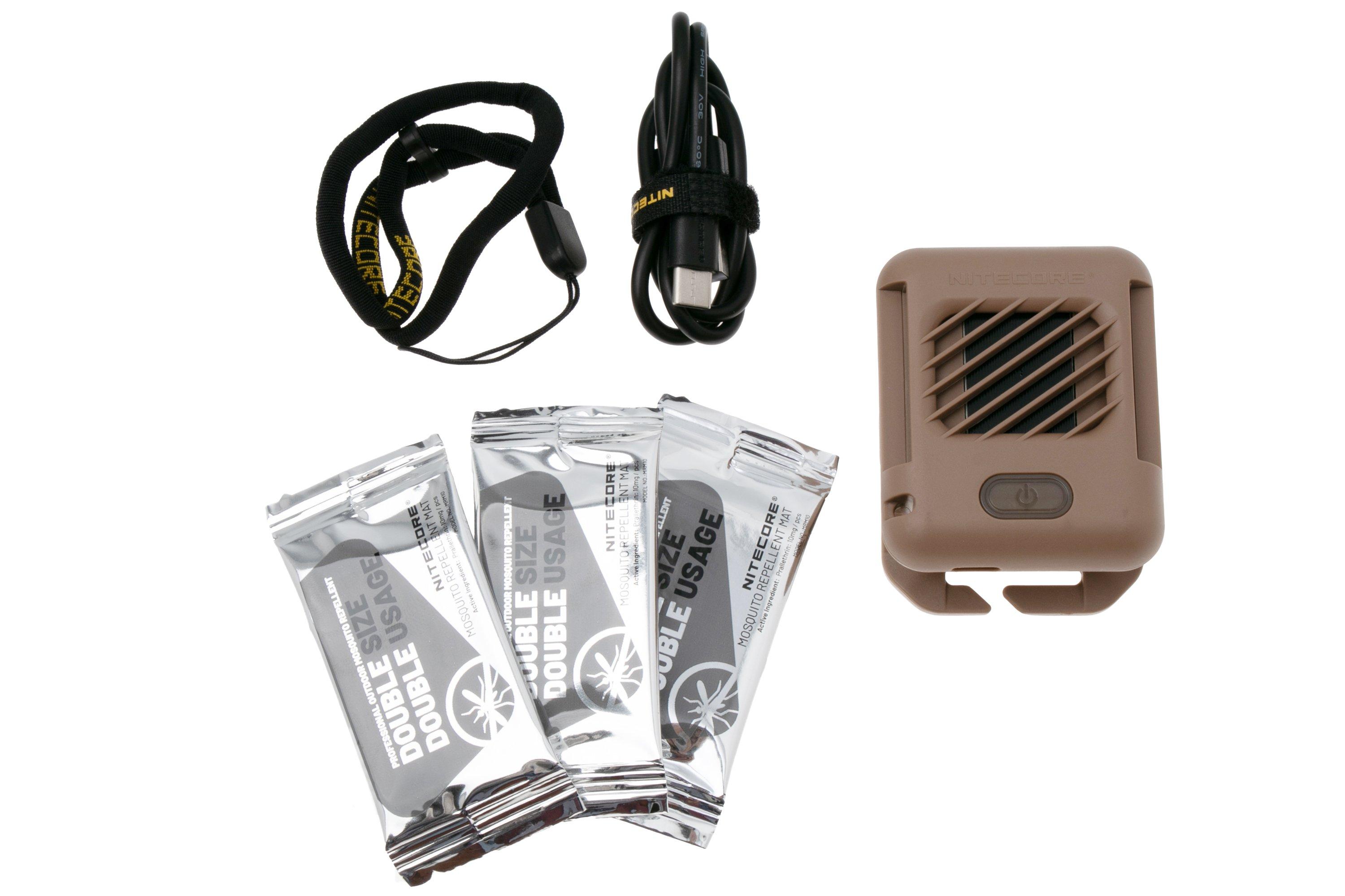 Nitecore EMR05 Tan, USB mosquito repeller | Advantageously shopping at ...