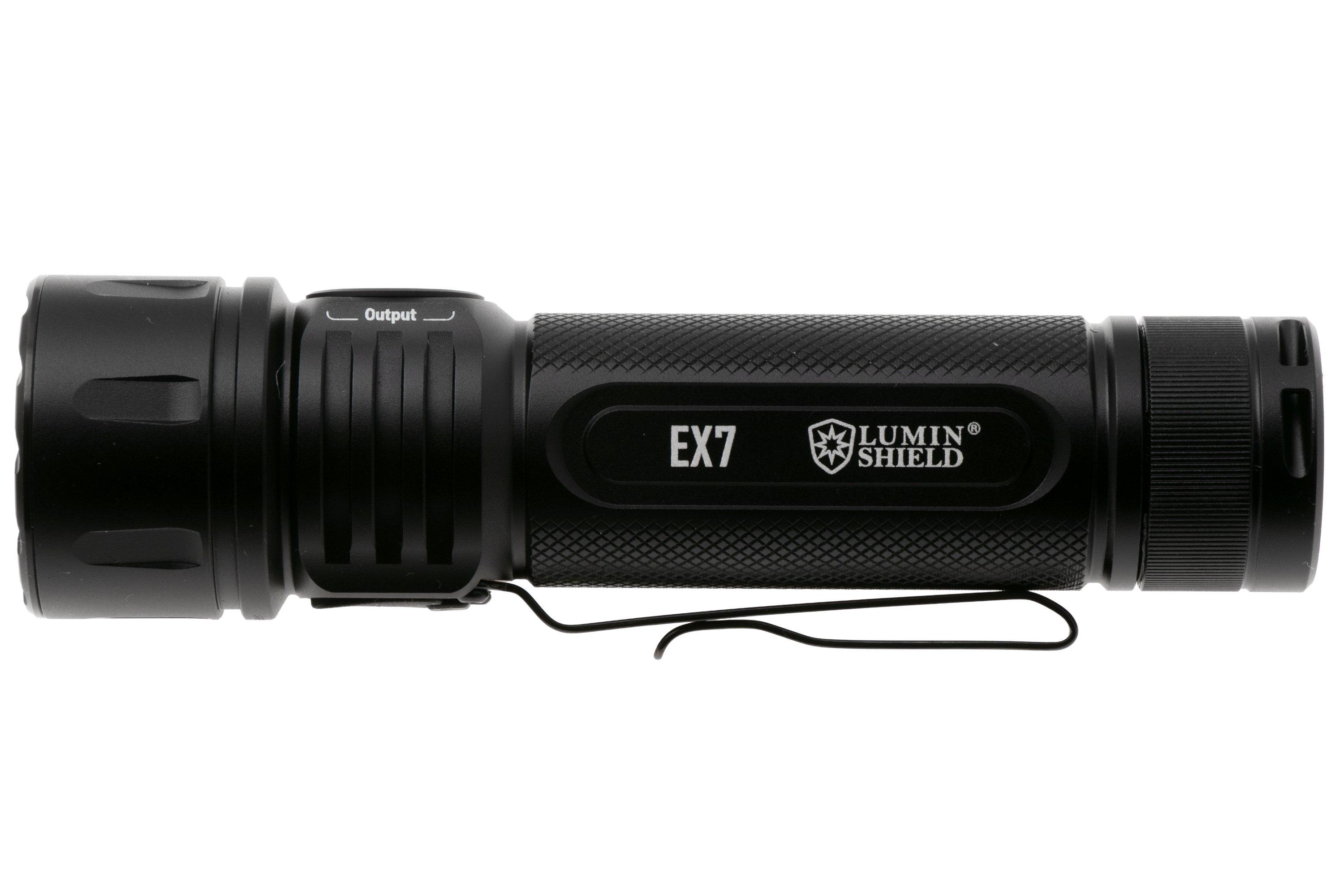 Nitecore EX7 Variable Beam Pattern High Performance Flashlight, lampe de poche rechargeable ...