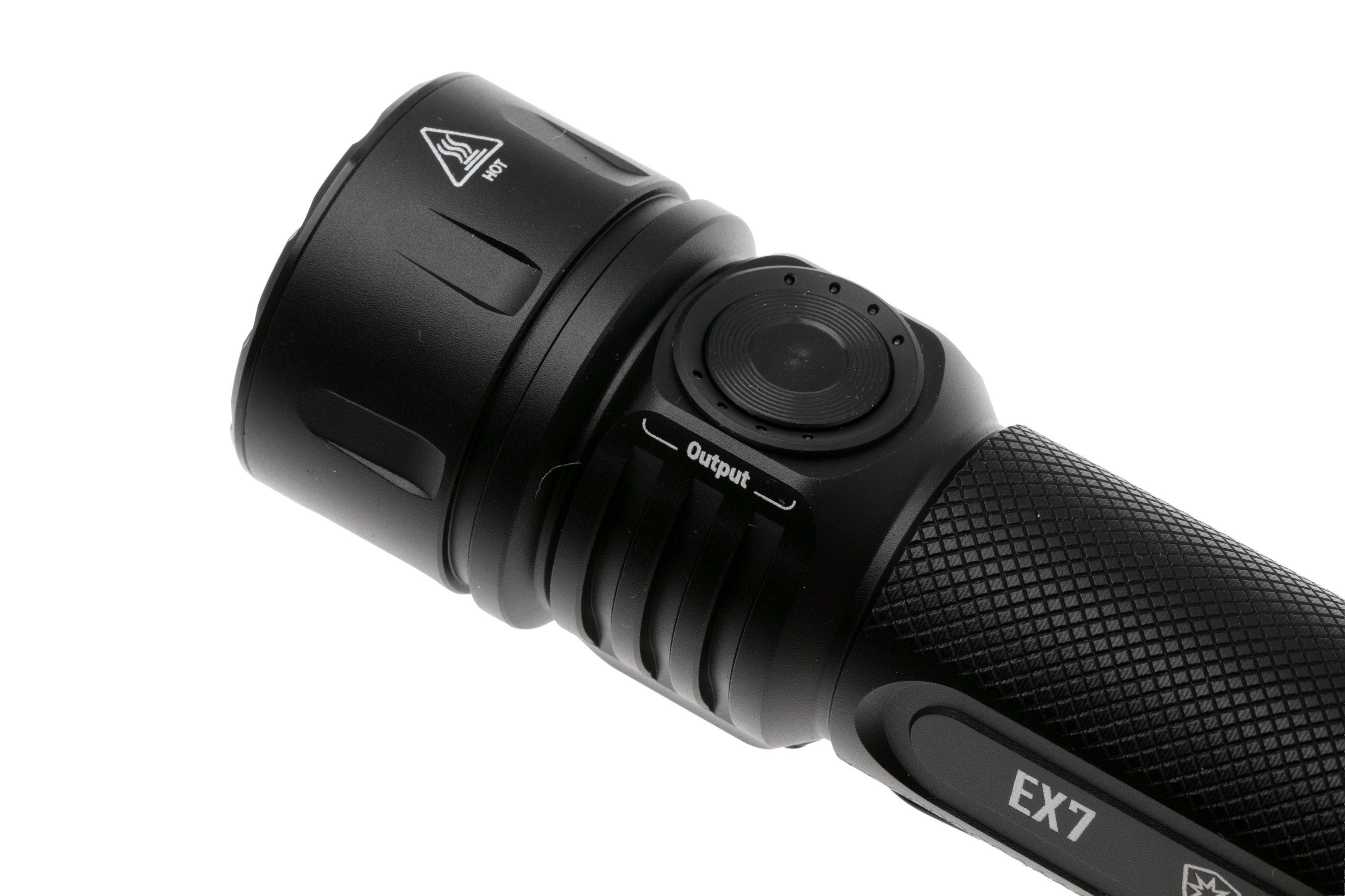 Nitecore EX7 Variable Beam Pattern High Performance Flashlight ...