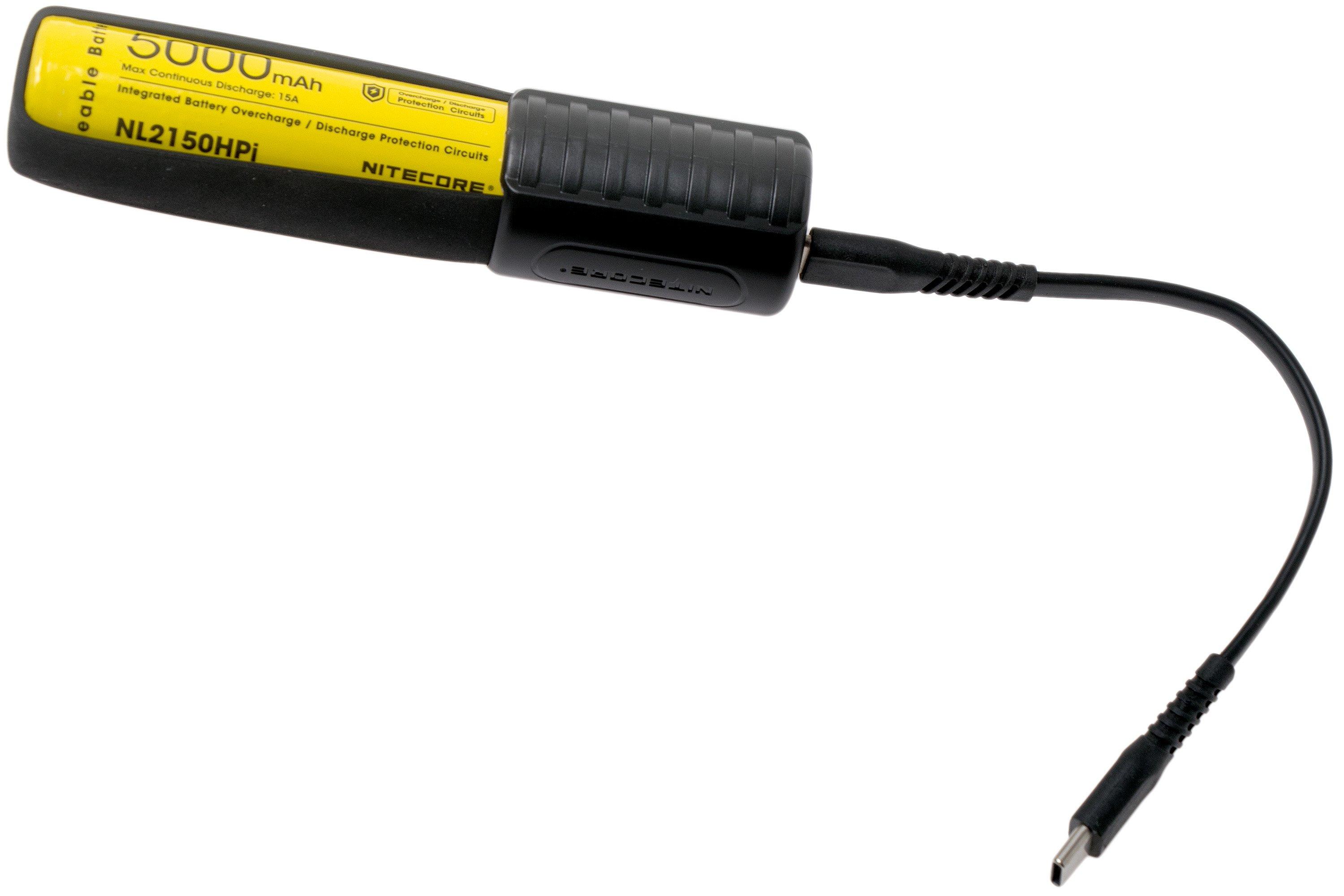 Nitecore F21i power bank with NL2150HPI battery, 5000mAh ...