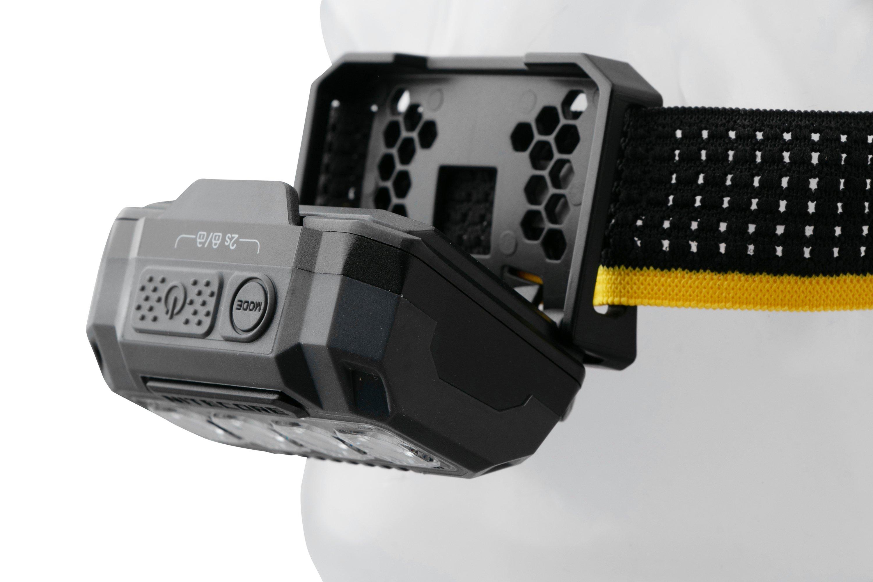 Nitecore HA23 UHE LED Black, rechargeable head torch, 600 lumens ...