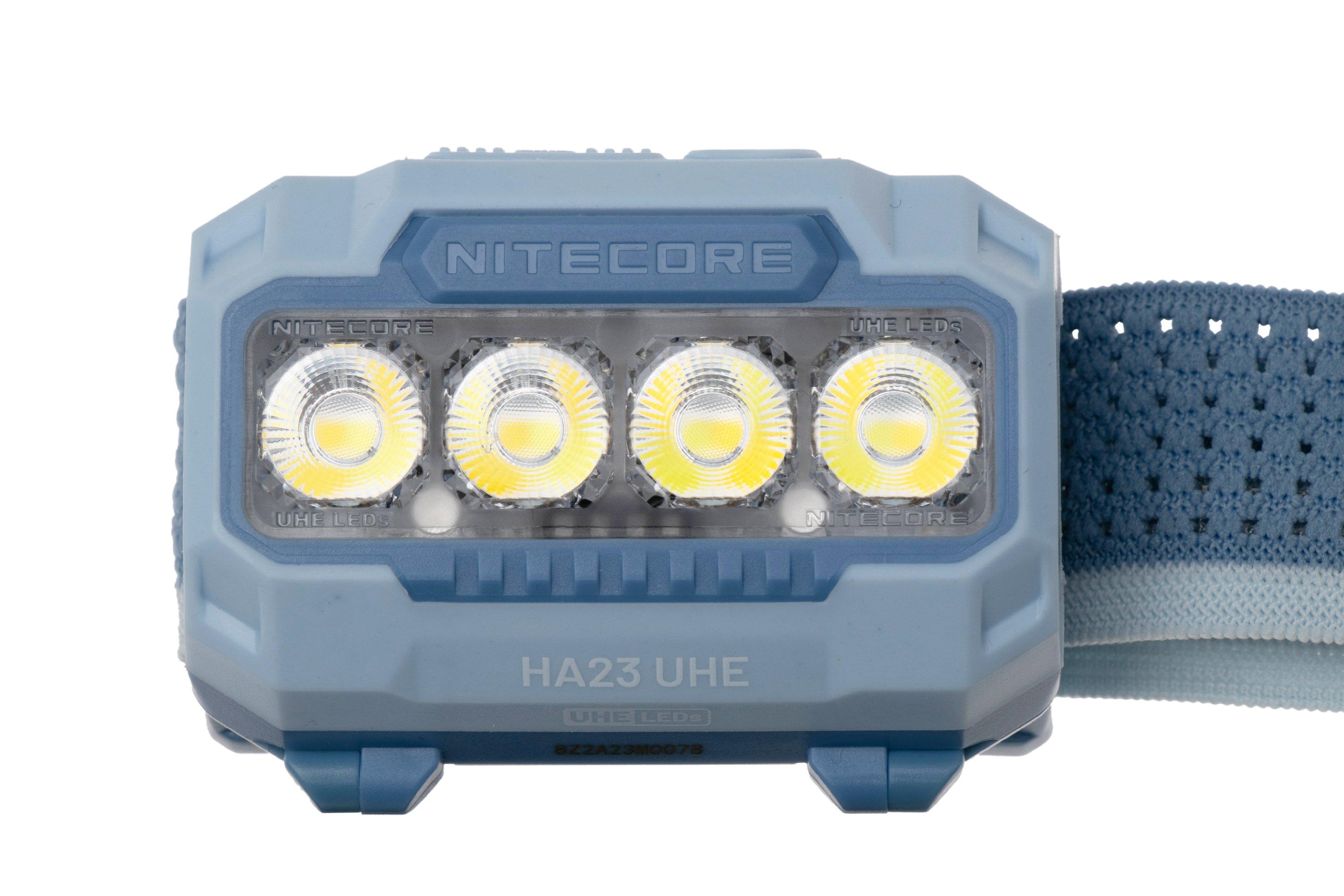 Nitecore HA23 UHE LED Blue, rechargeable head torch, 600 lumens ...