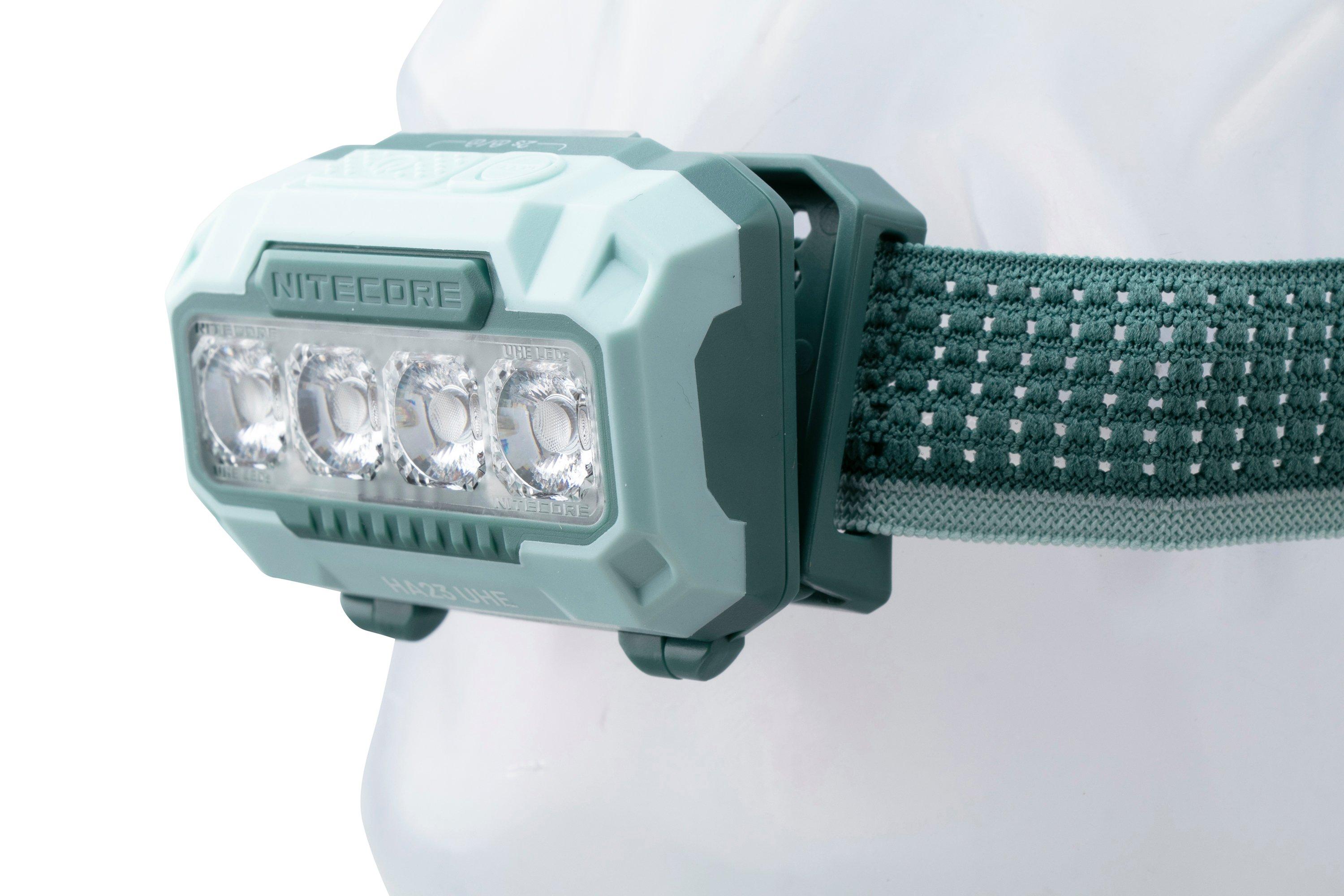 Nitecore HA23 UHE LED Green, rechargeable head torch, 600 lumens | Advantageously shopping at ...