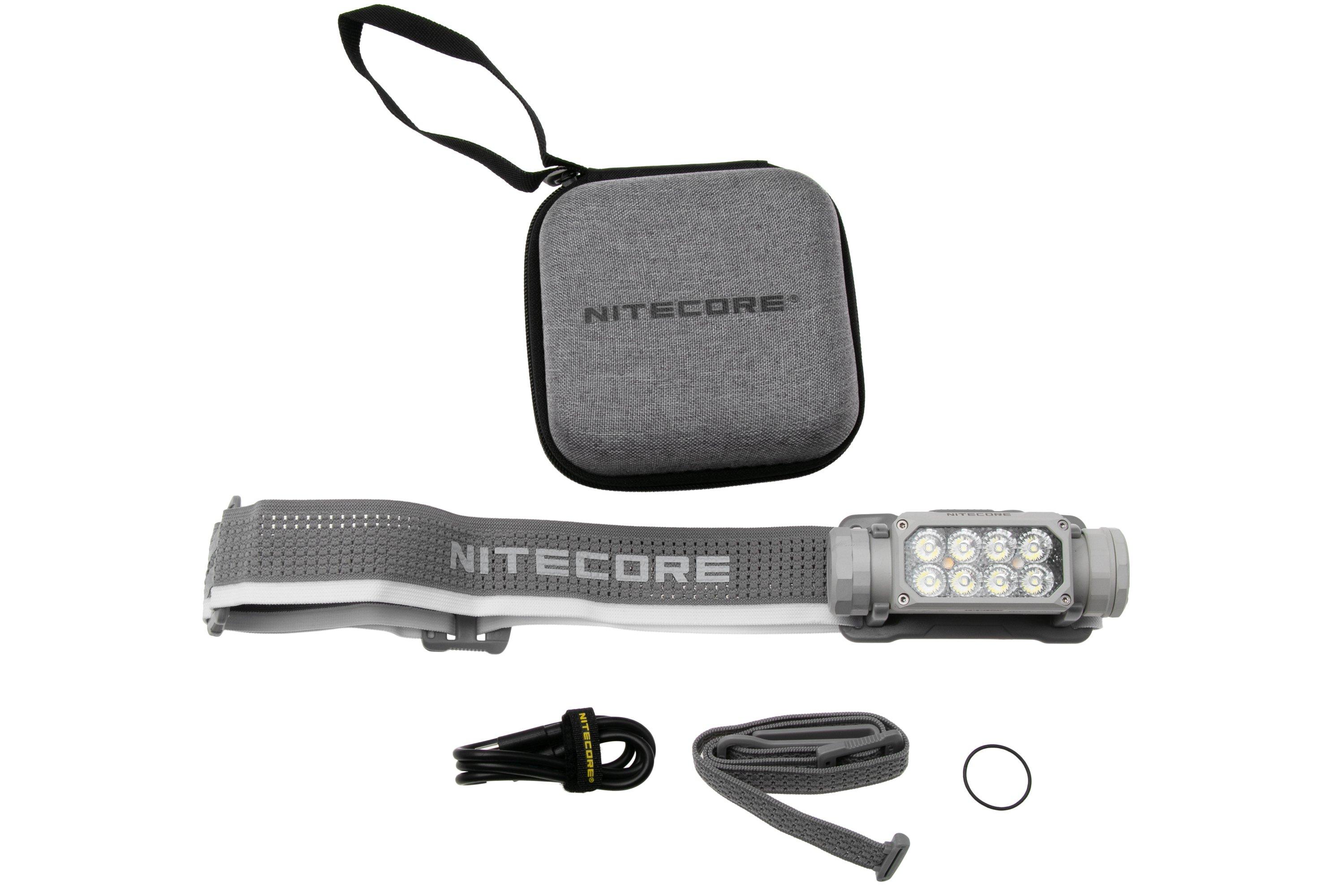 Nitecore HC65 UHE LED Grey, rechargeable head torch, 2000 lumens ...
