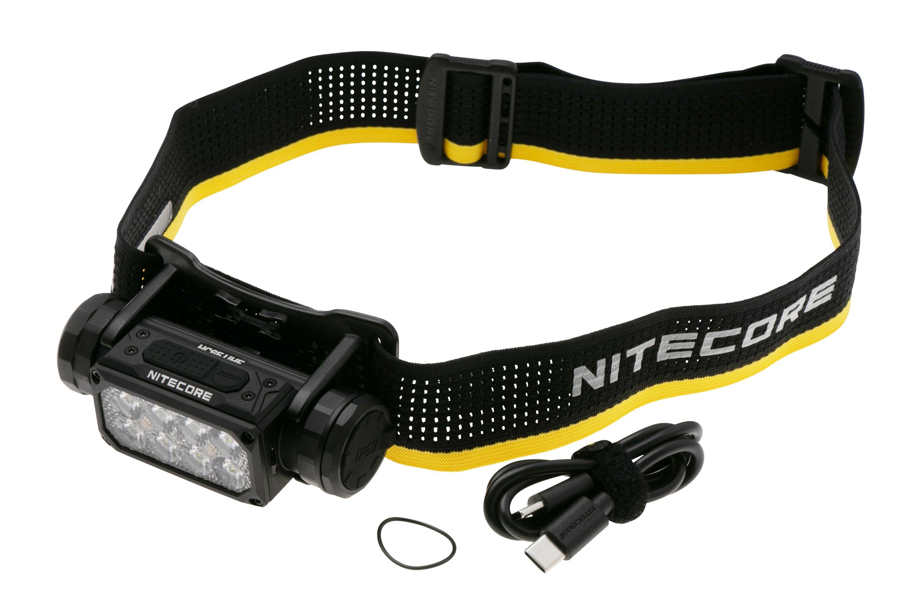 Nitecore HC65 UHE LED, lampe frontale rechargeable, 2000 lumens ...