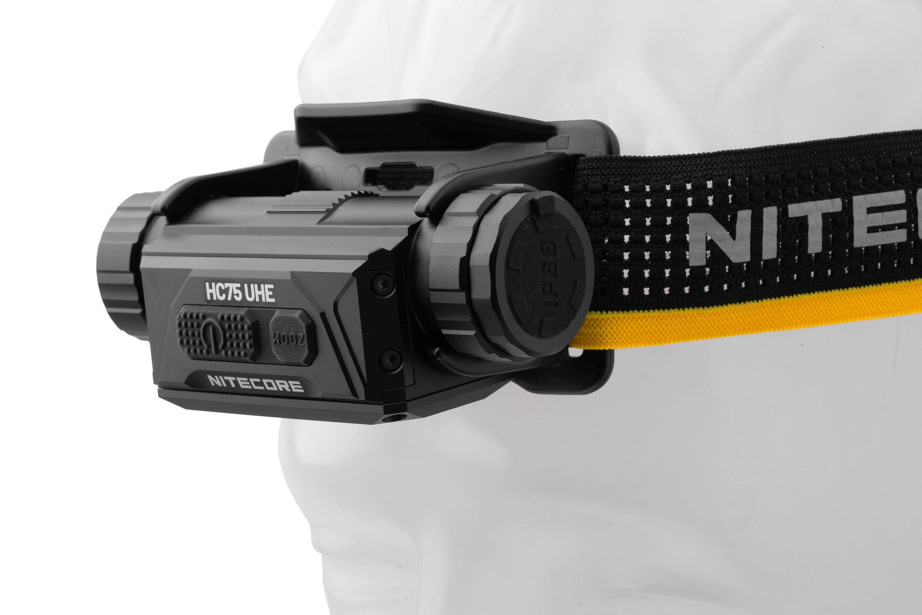 Nitecore HC75 UHE E-focus Work Headlamp, linterna frontal, 3000 lúmenes | Compras con ventajas ...